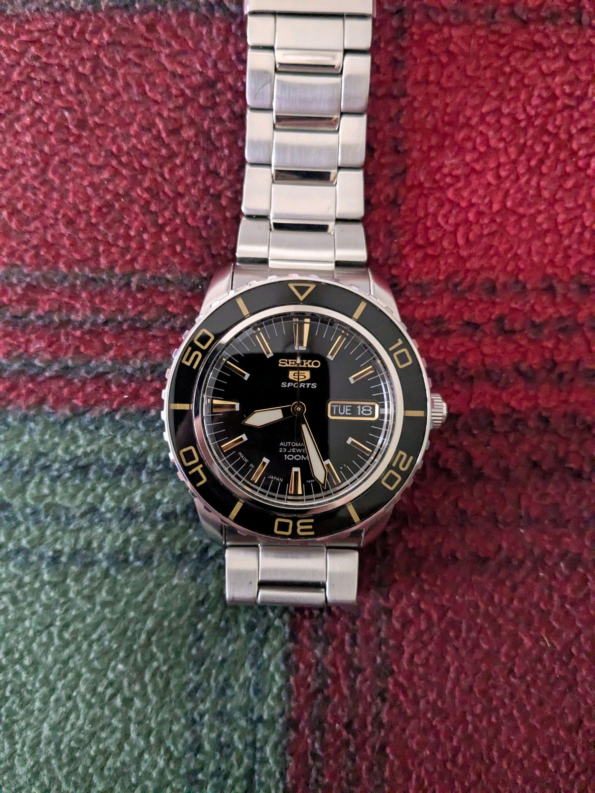 Seiko 5 Sports "55 Fathoms" | WatchCrunch