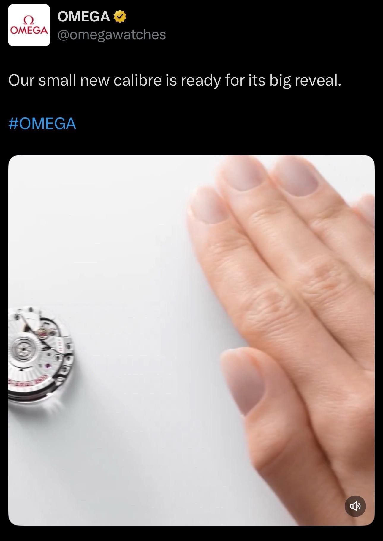 Omega new “small” calibre… | WatchCrunch