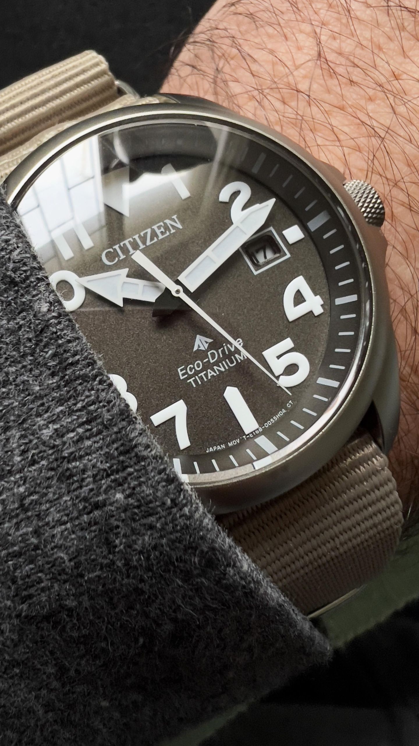 Threw my Citizen Promaster Land Tough Super Titanium on a NATO - and ...