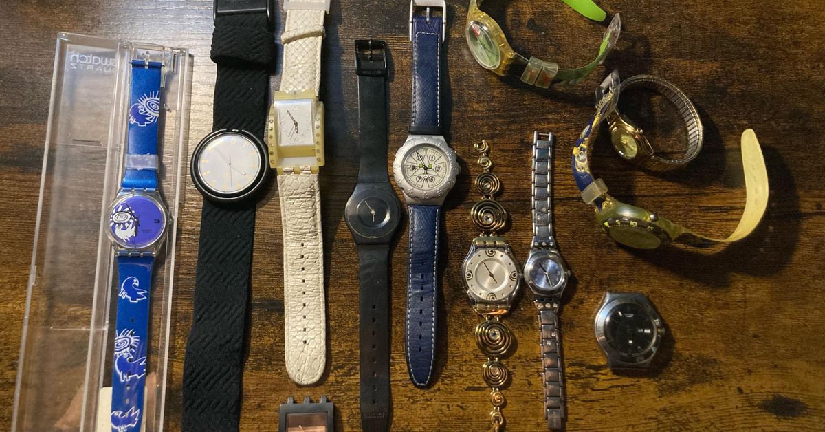 Pre-Owned Swatch Lot For Sale