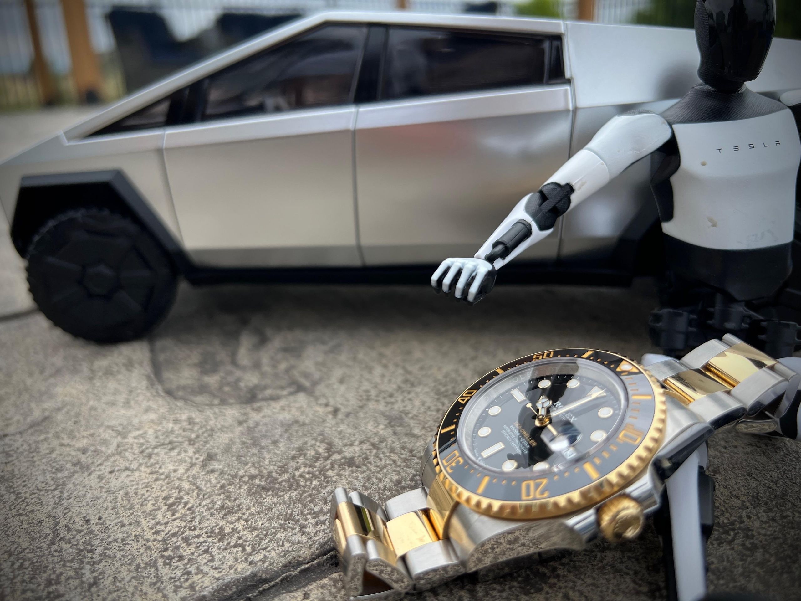 Two of my favorite things: Rolex and Tesla | WatchCrunch