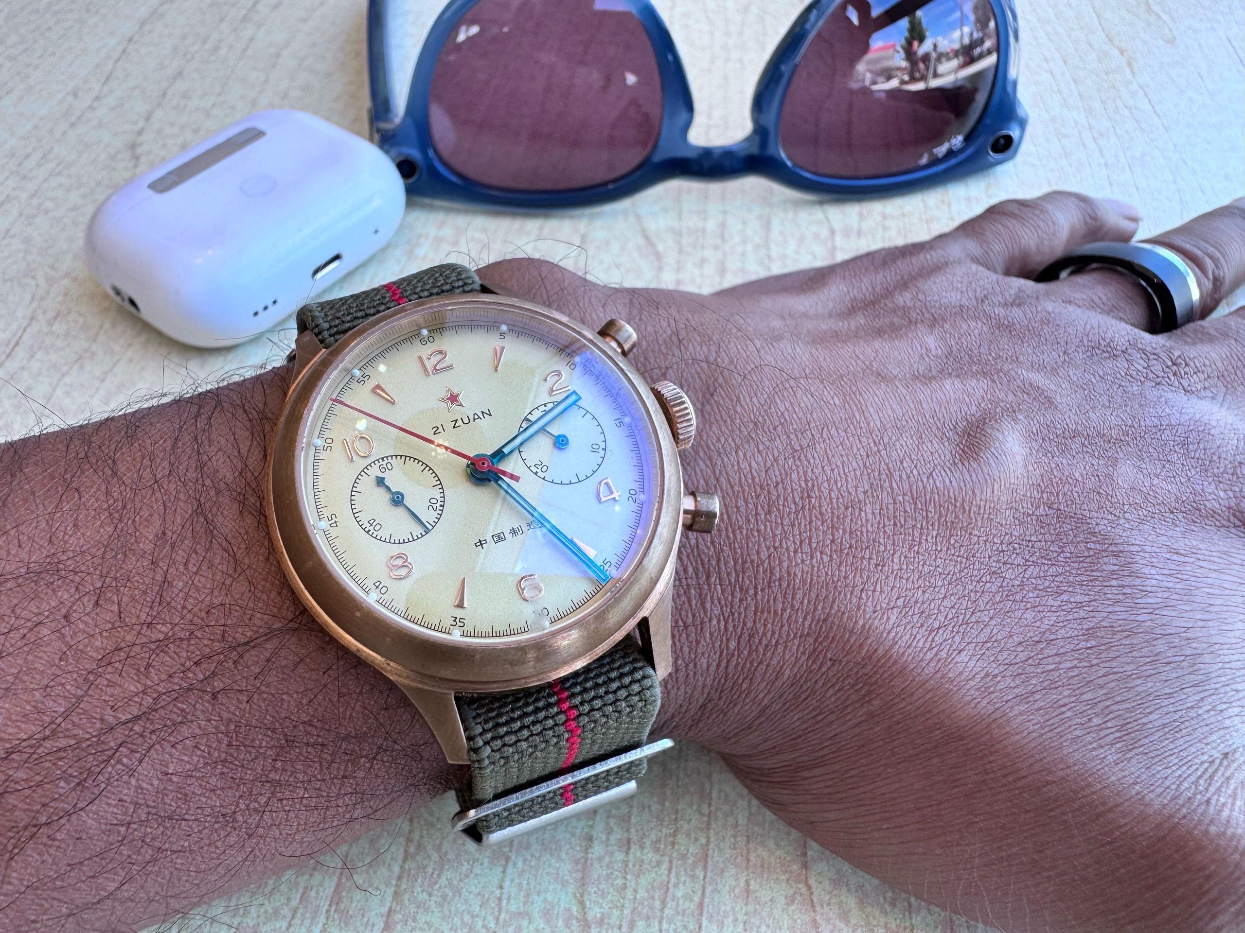 Seagull 1963 60th anniversary bronze | WatchCrunch