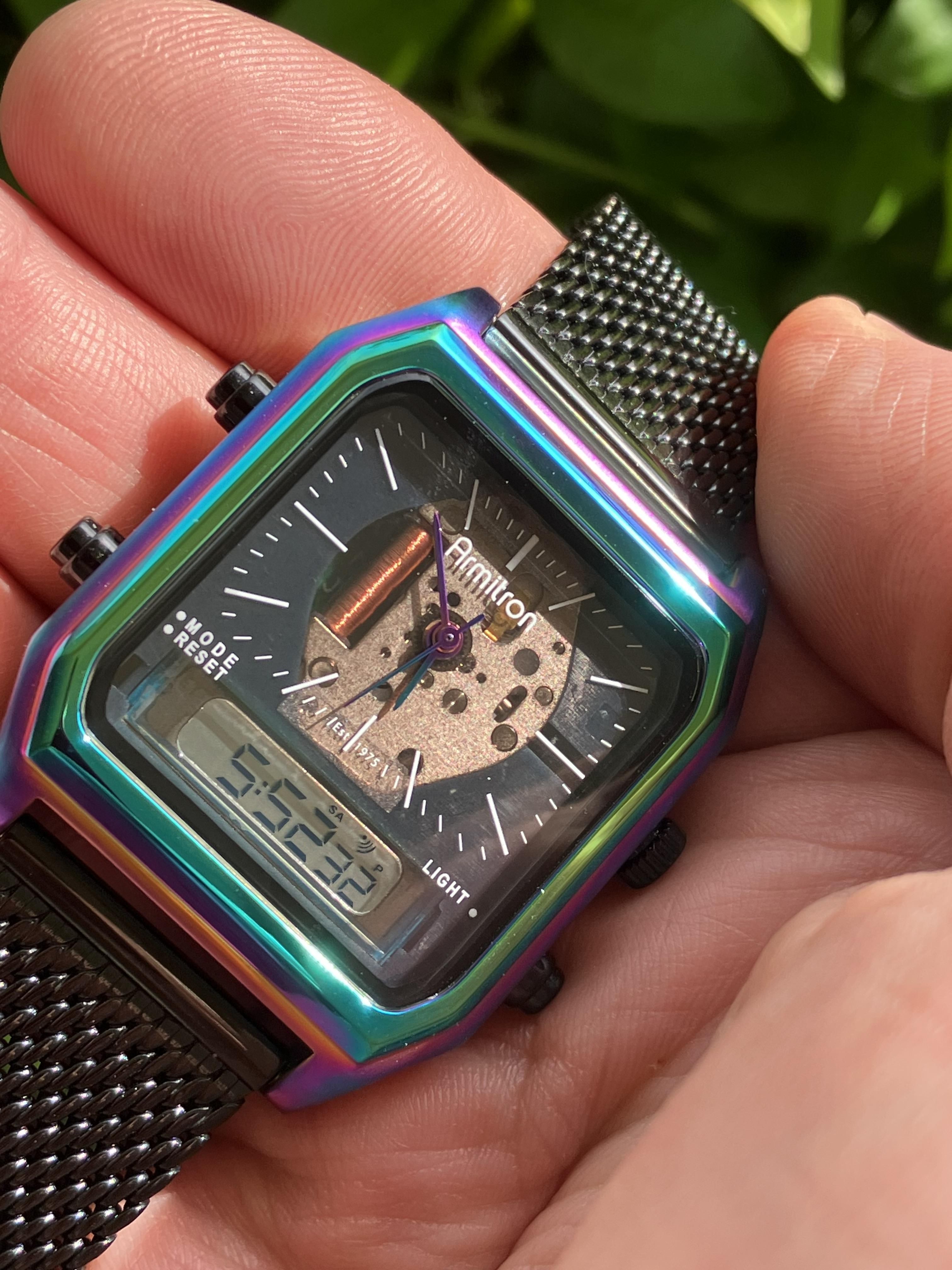 The Flashback — a new take on the Armitron Ridgemont | WatchCrunch