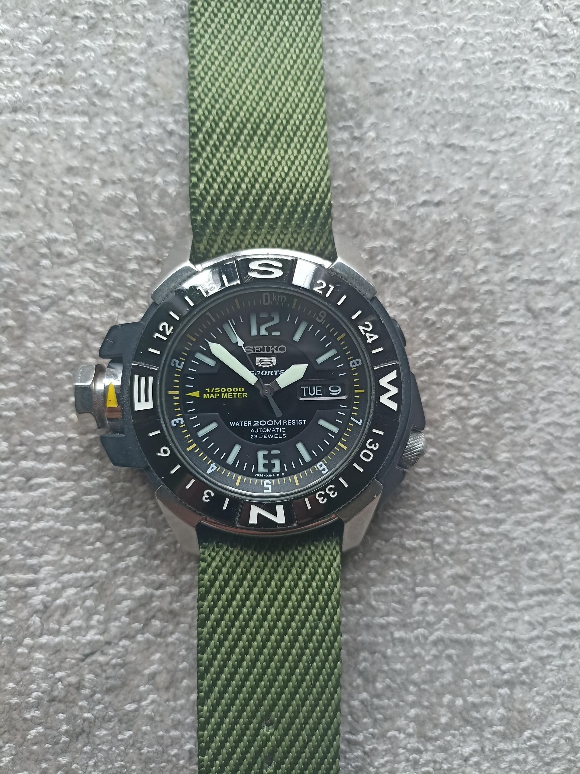 SEIKO 5 Map Meter "The Monster" | WatchCrunch