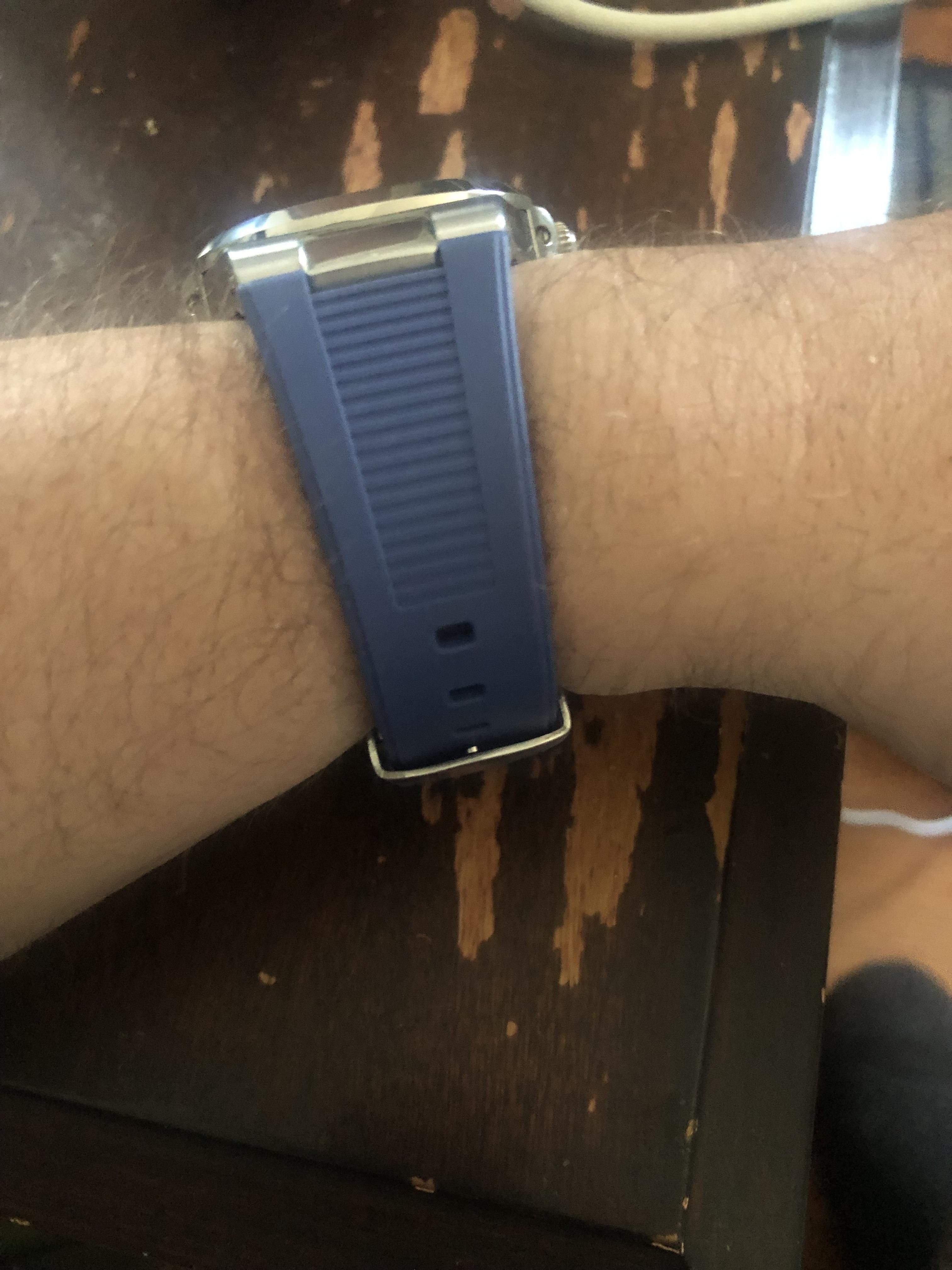New rubber strap for my Cadisen 5711 homage | WatchCrunch