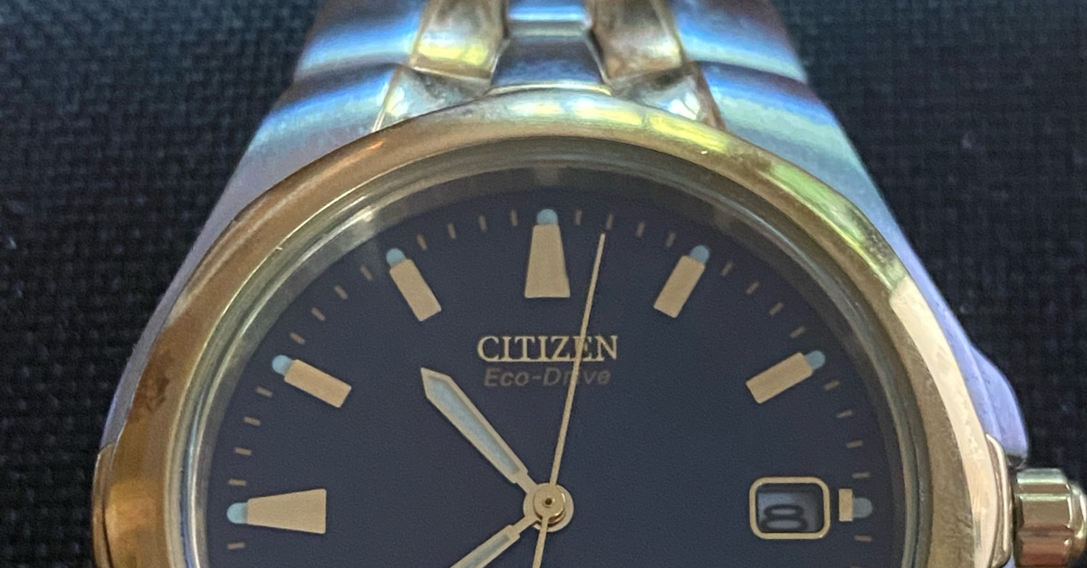 Citizen Blue Dial Solar | WatchCrunch