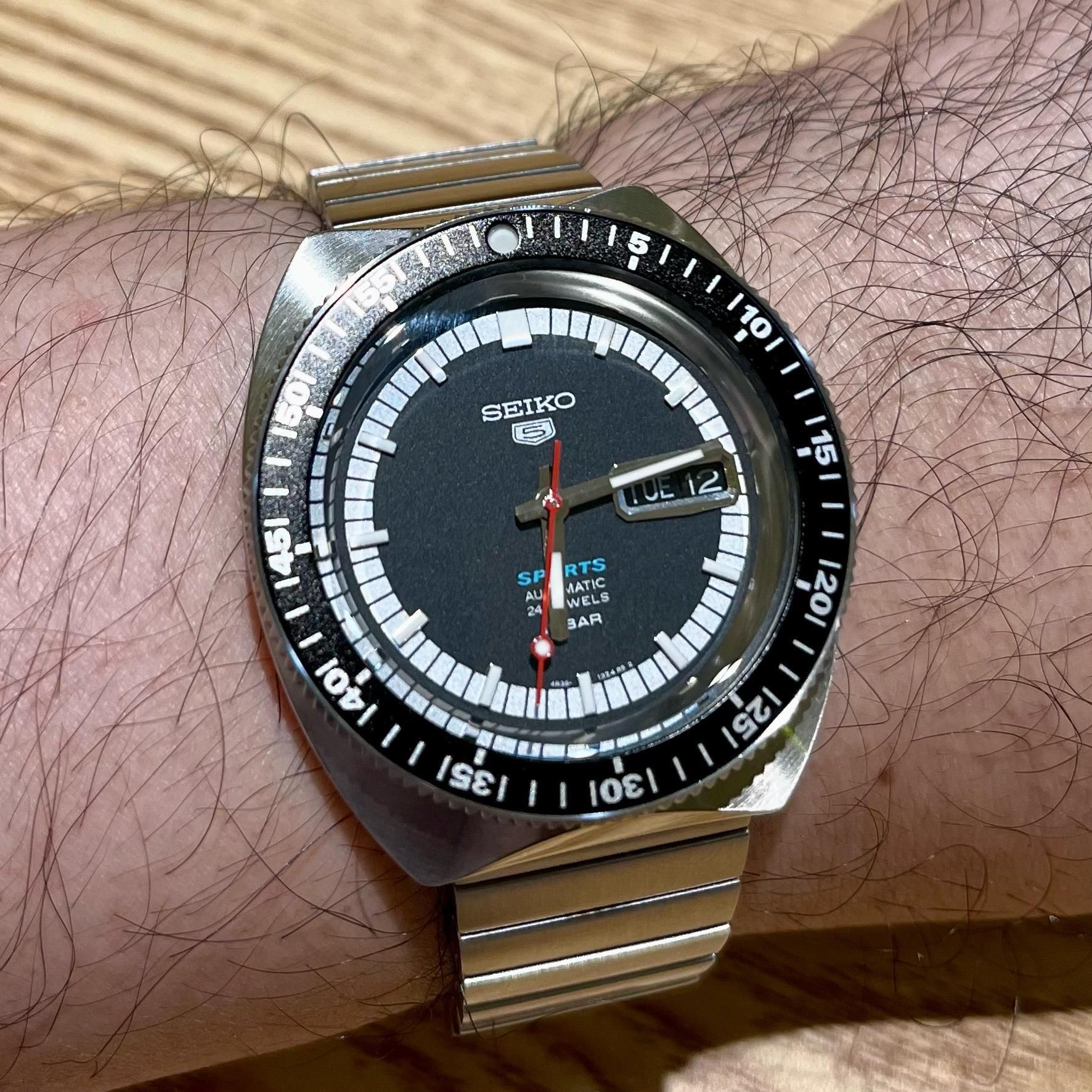 Seiko 5 Sports 55th Anniversary Limited Edition Reissue | WatchCrunch