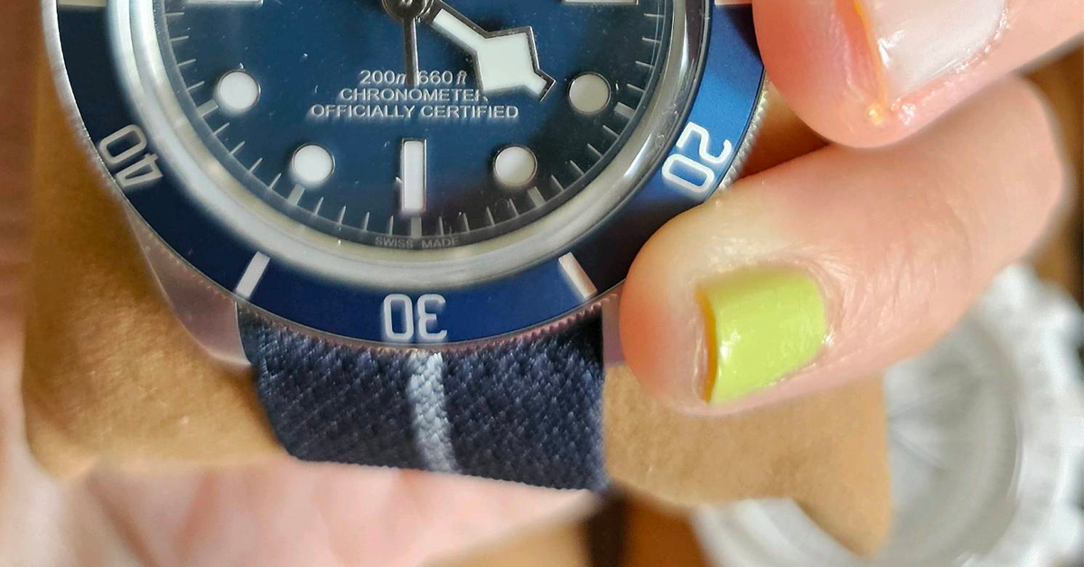New Week ~ New Nails ♤ And the Tudor BB58 in Blue ♤ | WatchCrunch