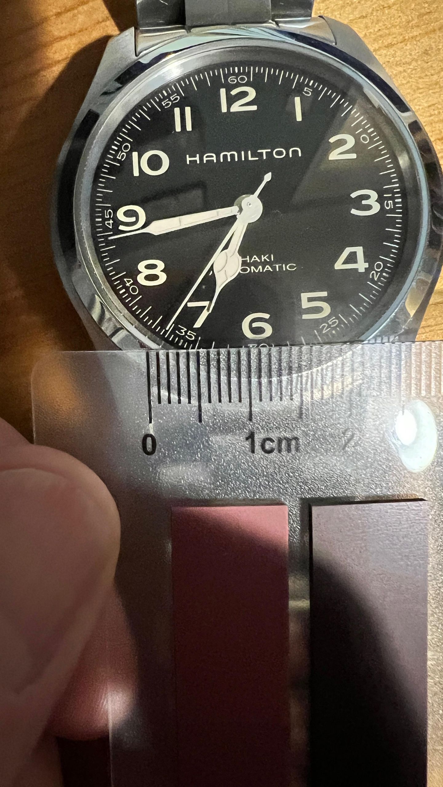 Hamilton Murph (42mm) dial alignment | WatchCrunch
