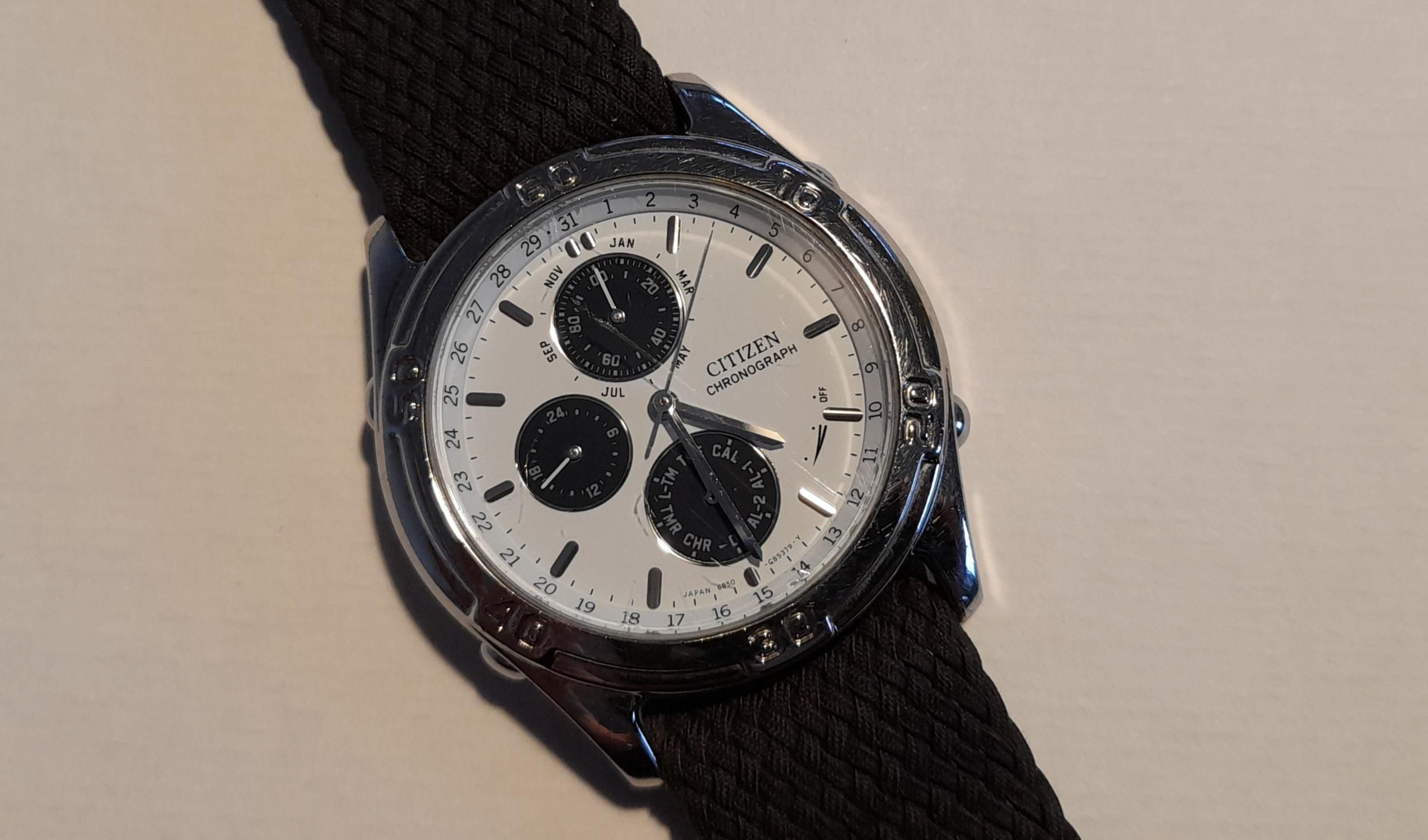 A Mystery: Citizen Multifunction Panda Chronograph Review | WatchCrunch