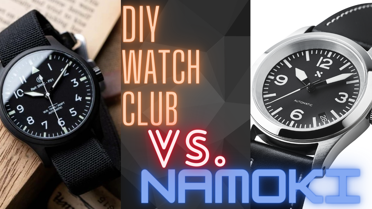 DIY Watch Club Pilot Kit Vs Namoki Pilot Watchmakers Kit! | WatchCrunch