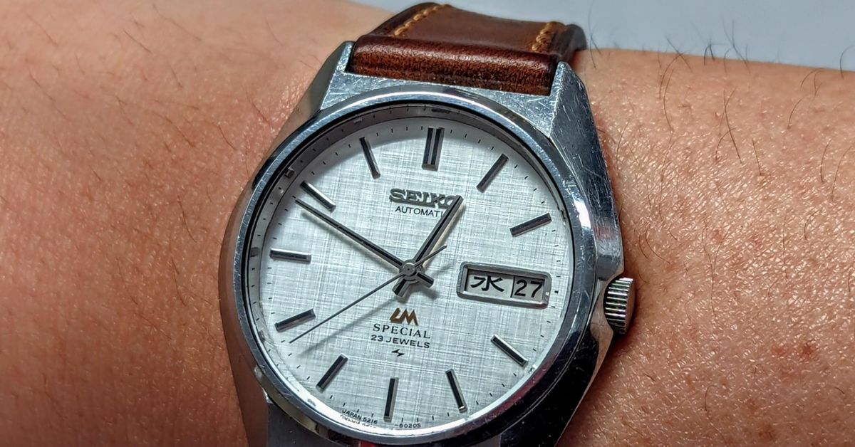 Seiko Lord Matic Special 5216-8020. Vintage perfection. | WatchCrunch