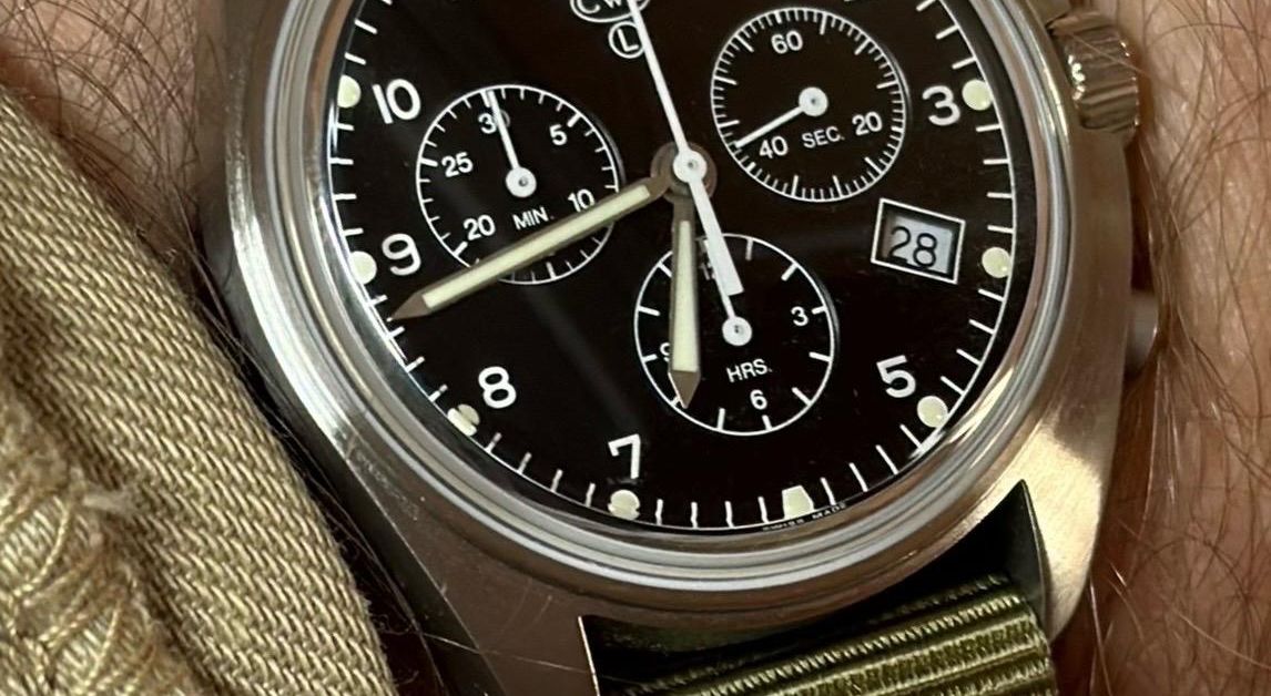 Review - CWC Falcon Pilot Chronograph | WatchCrunch