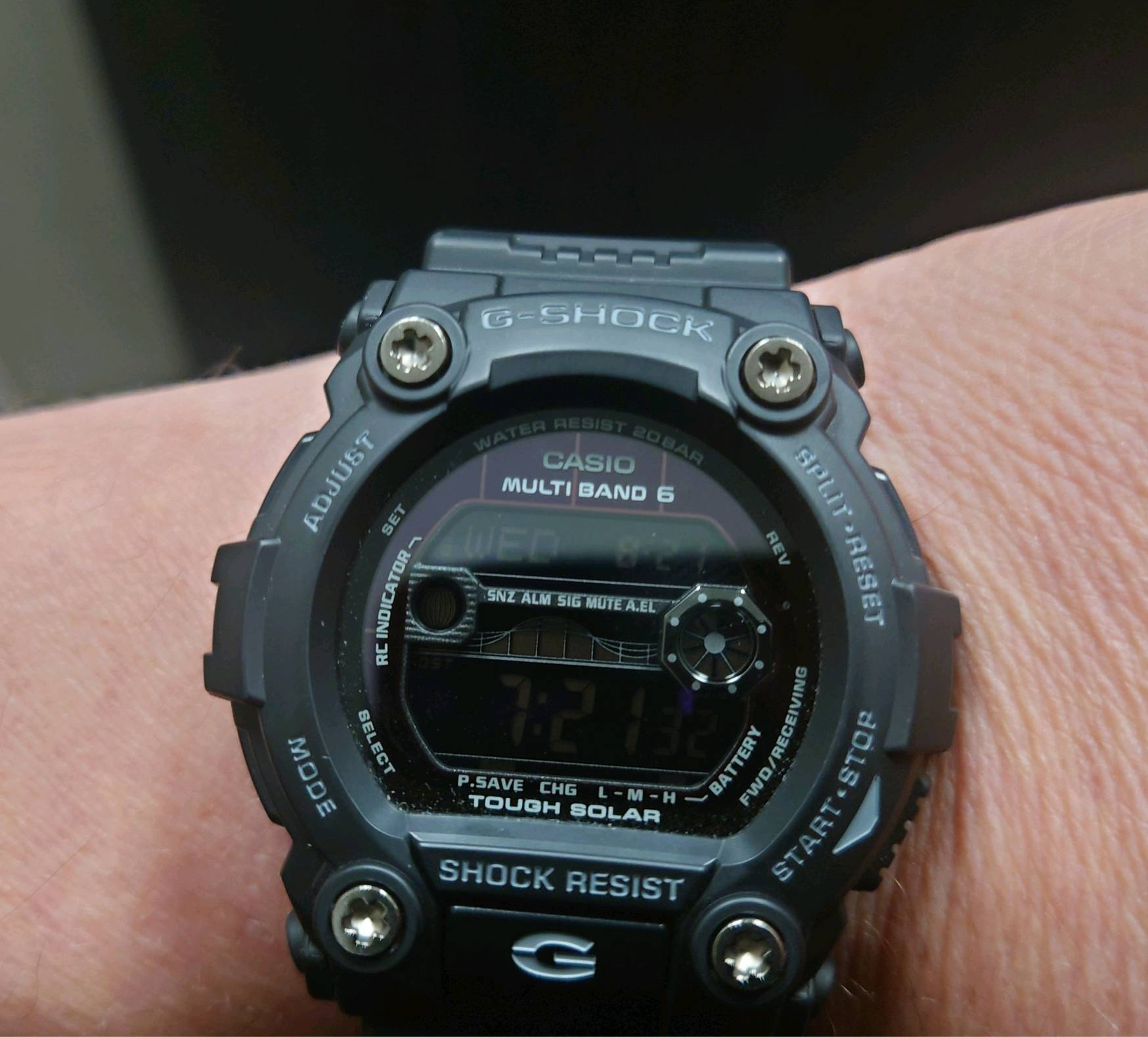 G shock sat negative display | WatchCrunch