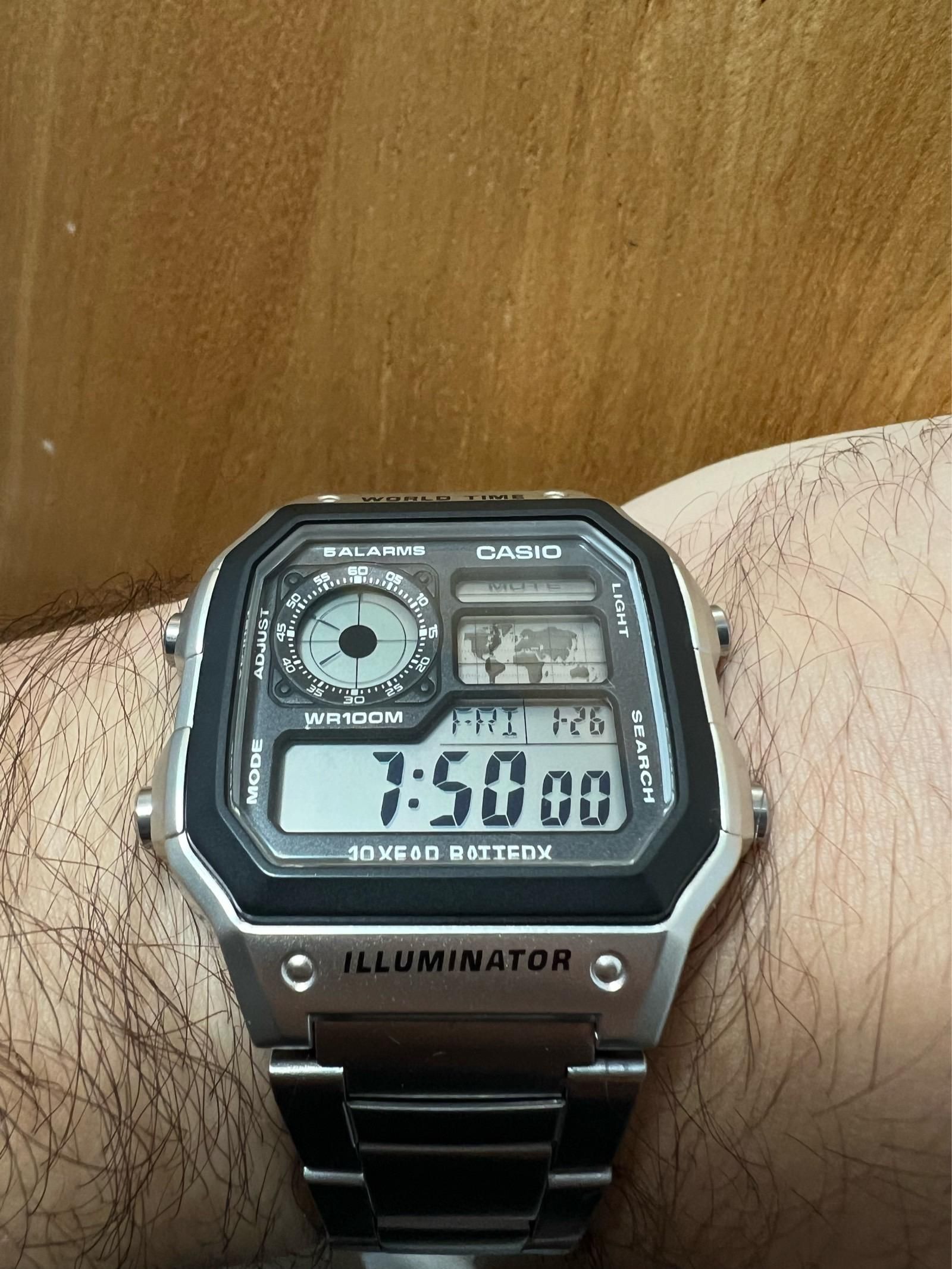Casio AE1200WH | WatchCrunch