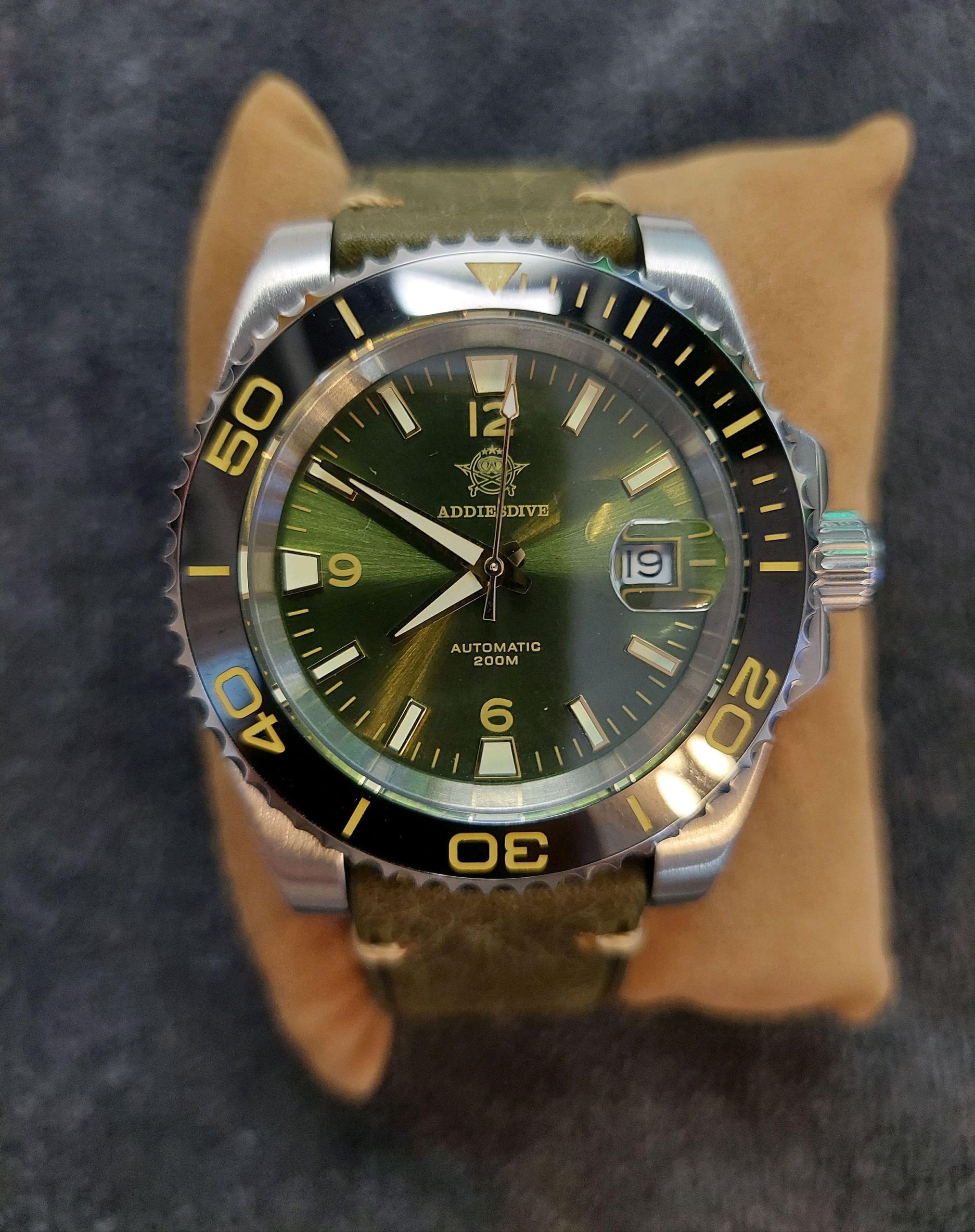 Addiesdive Green Gold | WatchCrunch