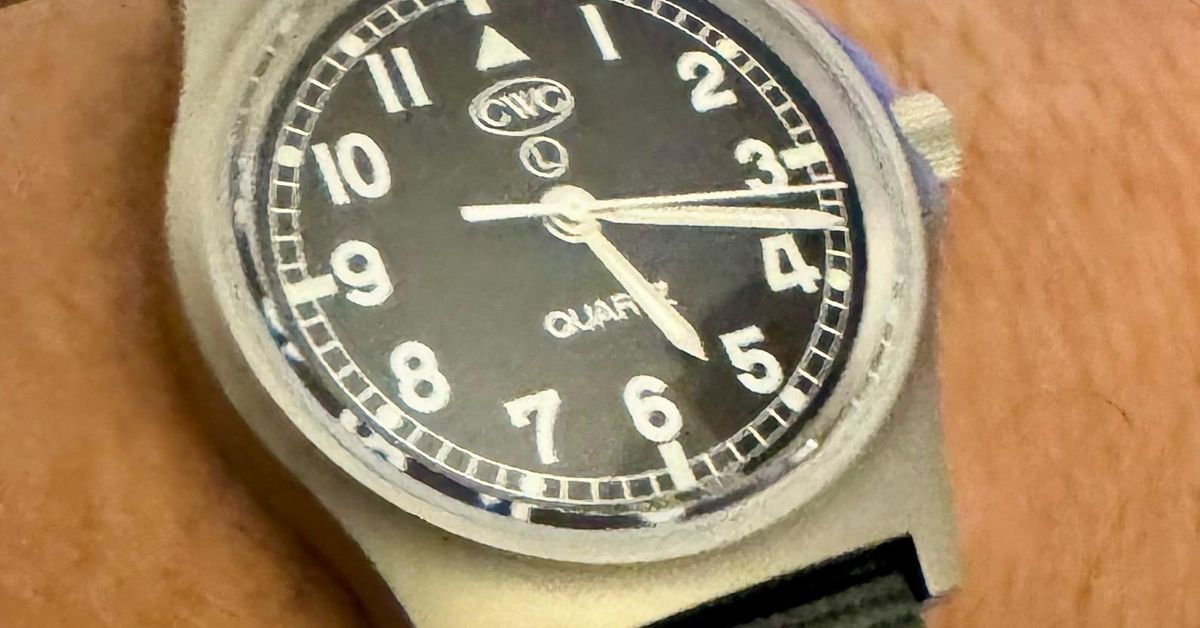 New wrist candy CWC GS sapphire | WatchCrunch