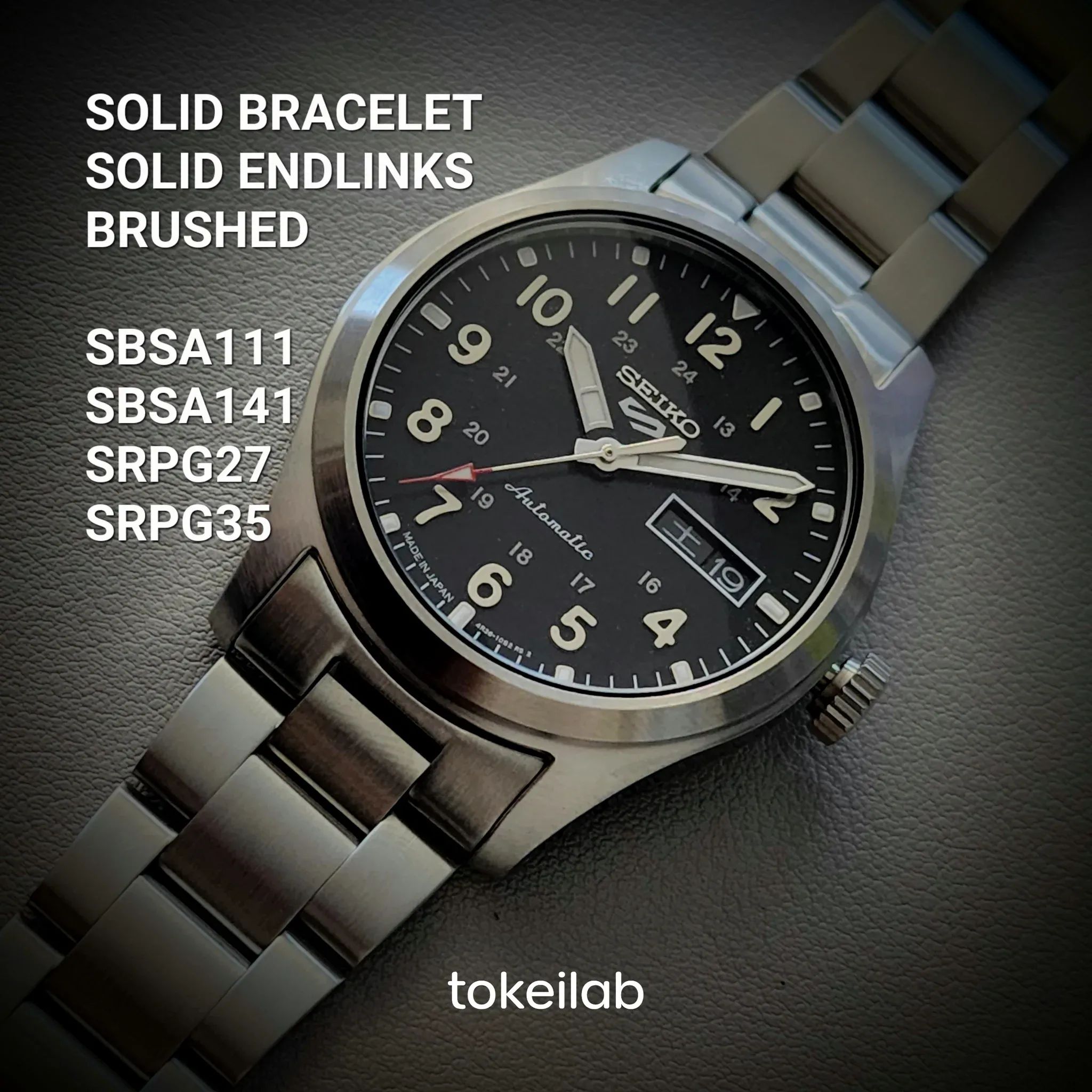 Anyone on a hunt for an aftermarket bracelet for the Seiko 5 Field ...