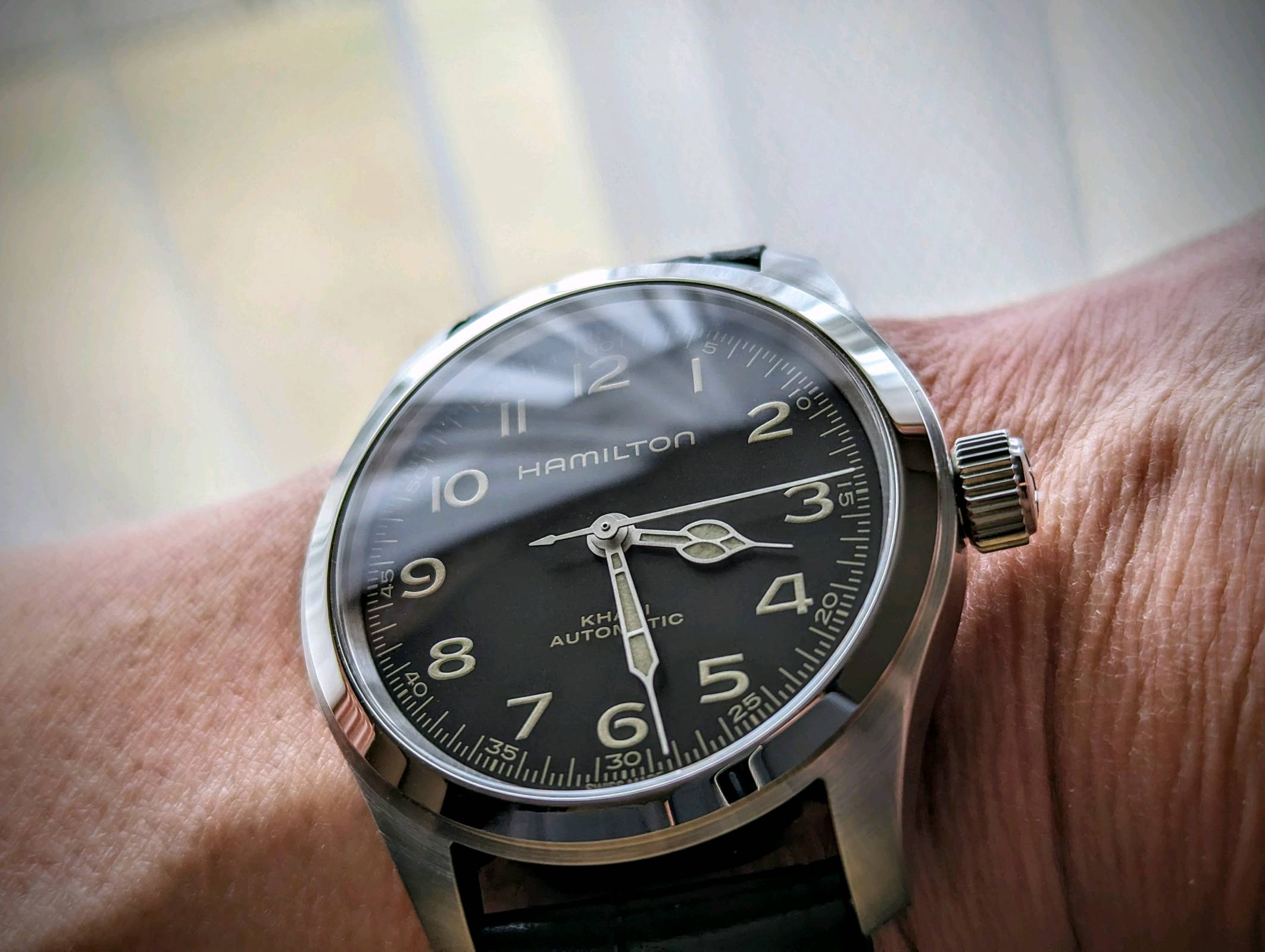 First Hamilton wrist watch, the Murph 38mm! | WatchCrunch