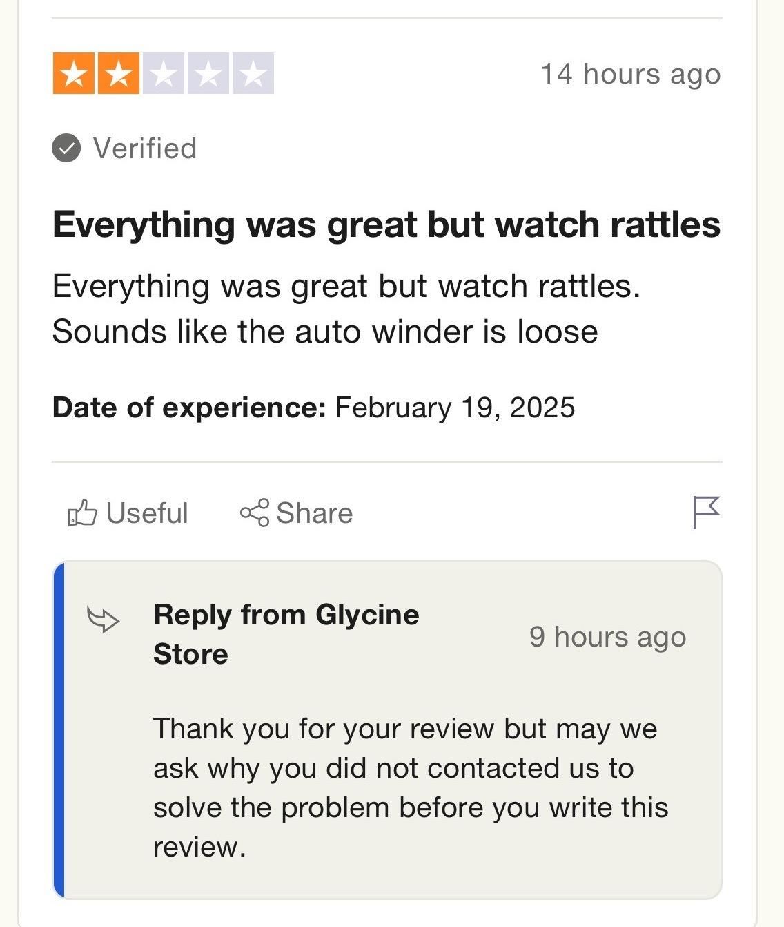 Funny Bad Review Response | WatchCrunch