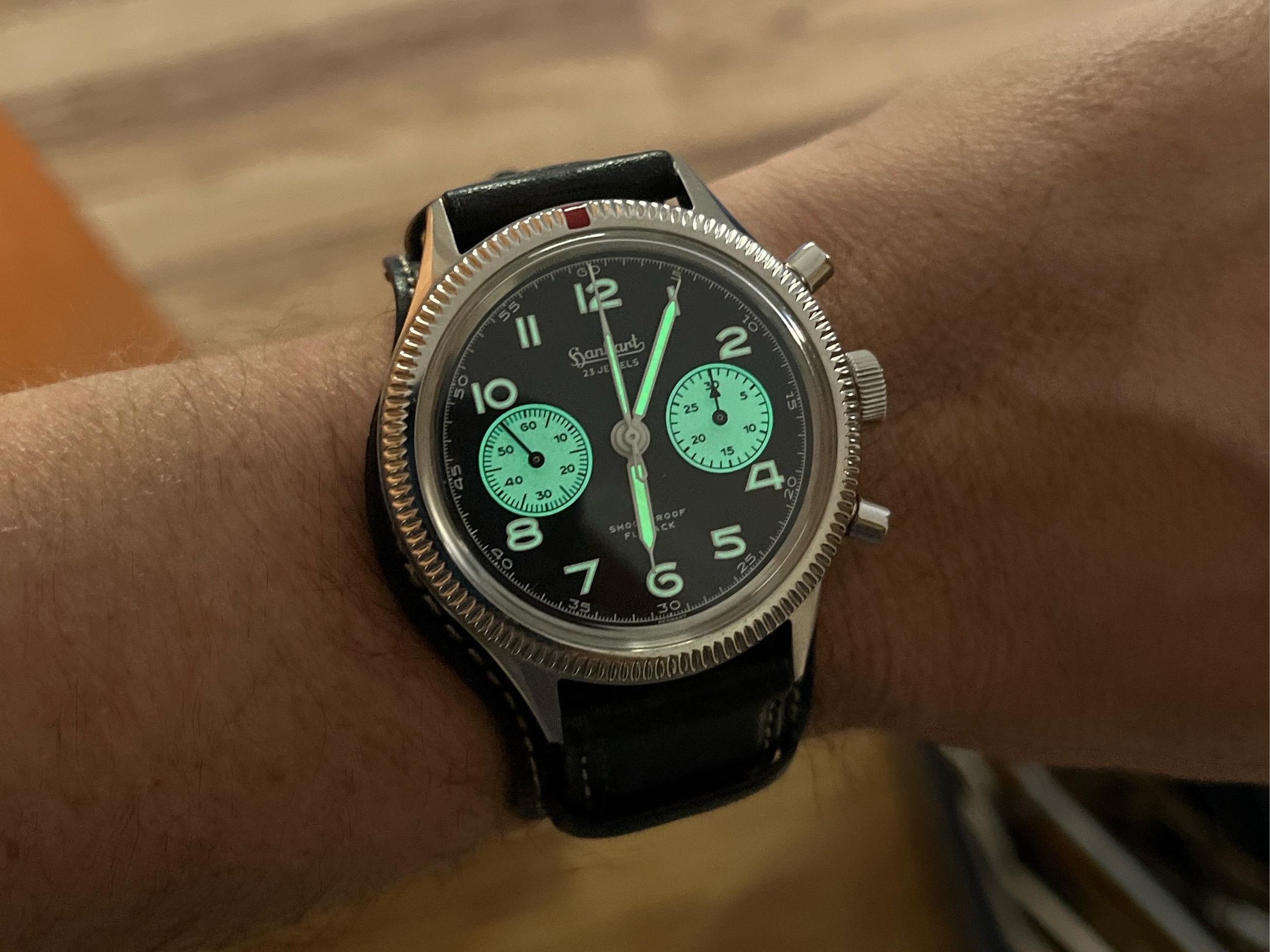 NWA Hanhart chrono😁 | WatchCrunch