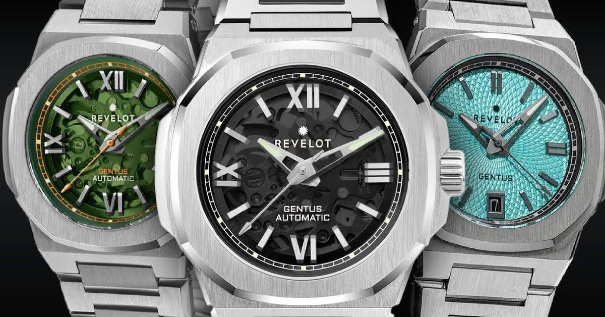 A Nautilus Inspired Skeleton Watch - Revelot Gentus | WatchCrunch