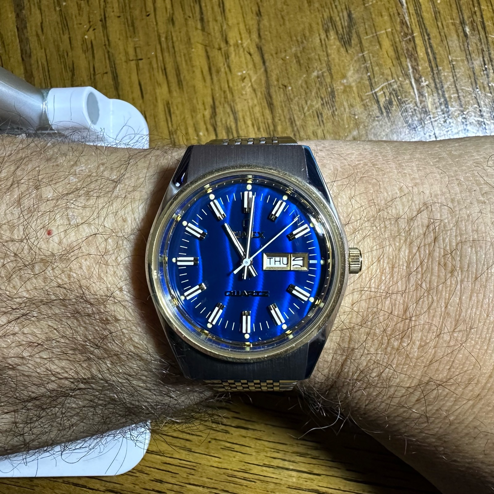 The Rarer Falcon Eye - Q Timex Reissue Falcon Eye 38mm - Blue Dial ...