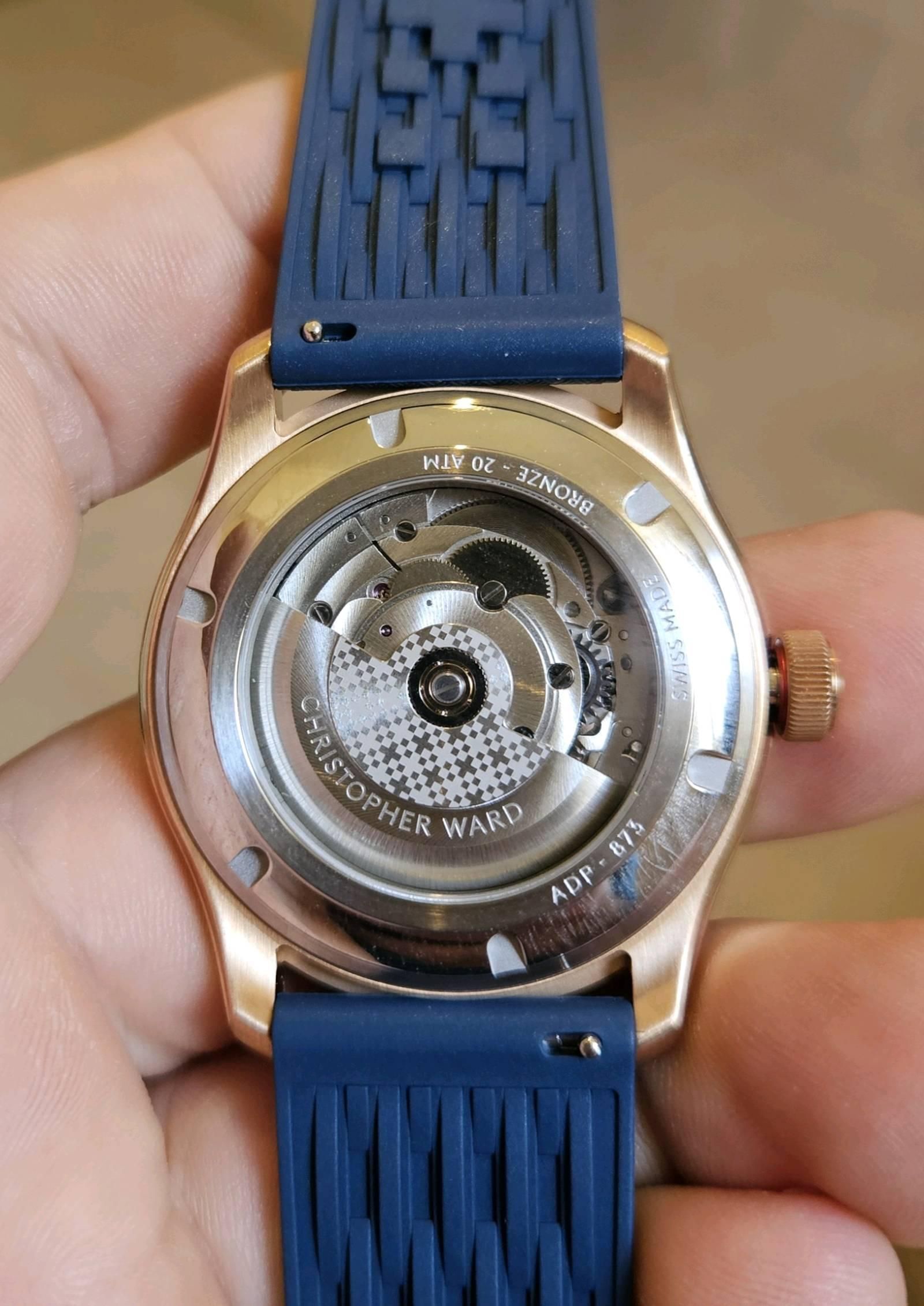 New watch day. Christopher Ward | WatchCrunch