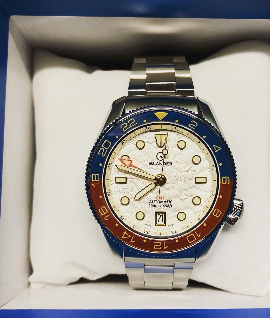 The Islander JFK GMT Watch From Long Island Watch! | WatchCrunch