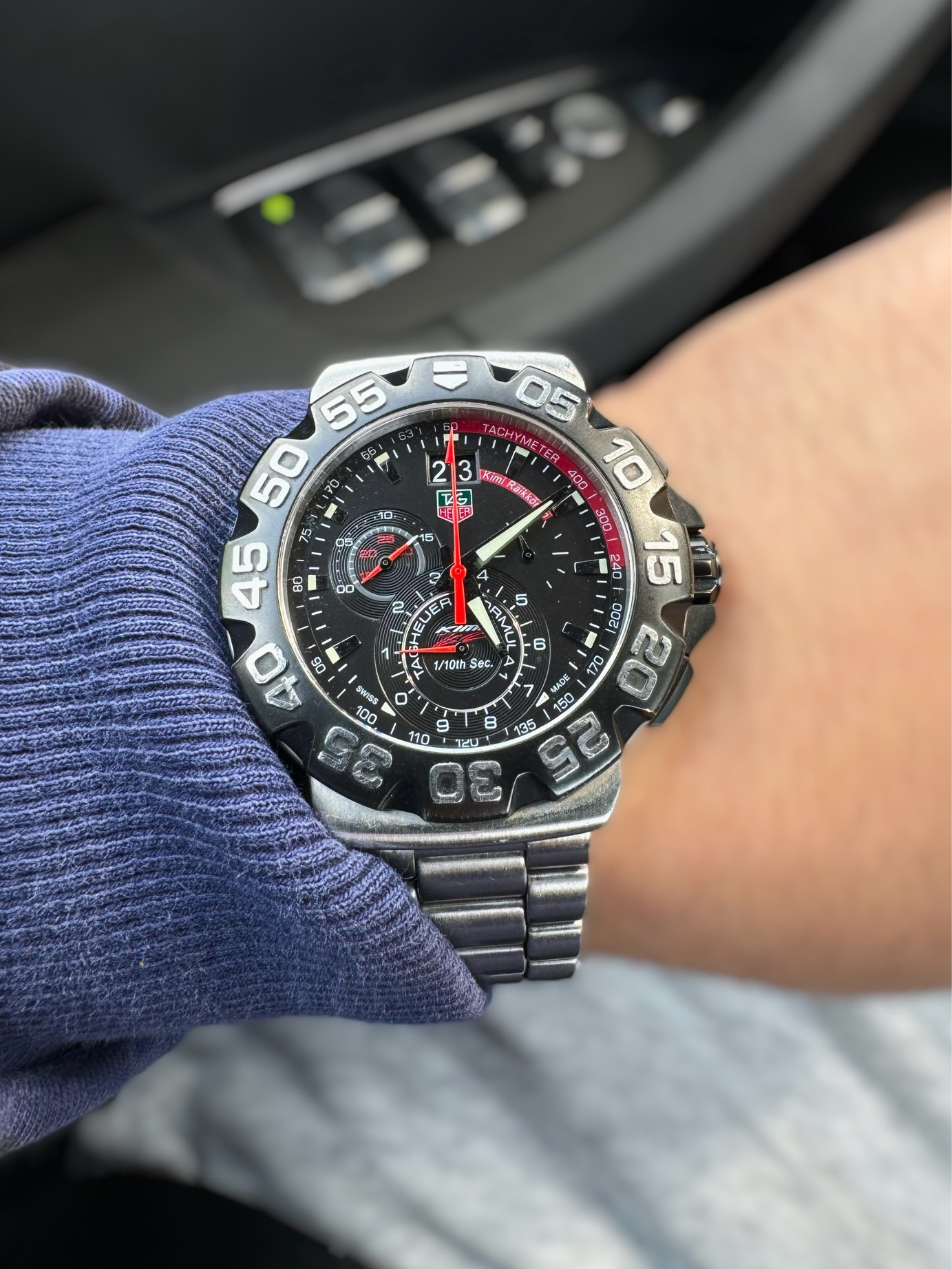 TAG Heuer Formula 1 Kimi Raikkonen | WatchCrunch