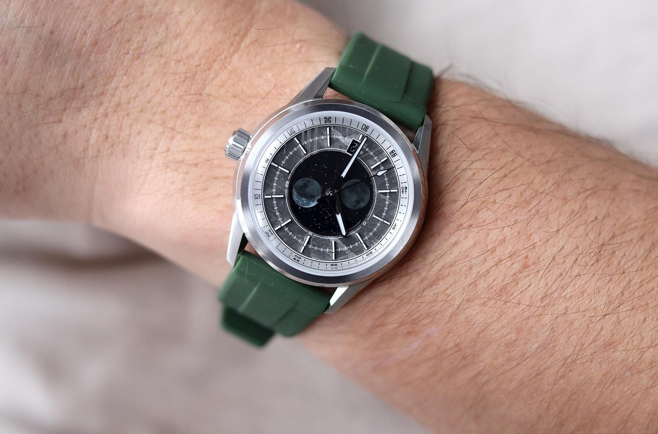 Zelos Helica Moonphase Meteorite. My Favourite Watch from Zelos By Far ...