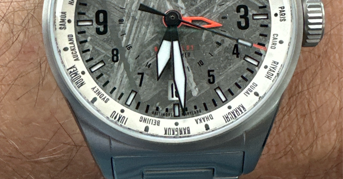 Tsao Baltimore Watch co. Baltimore Pilot Worldtimer | WatchCrunch