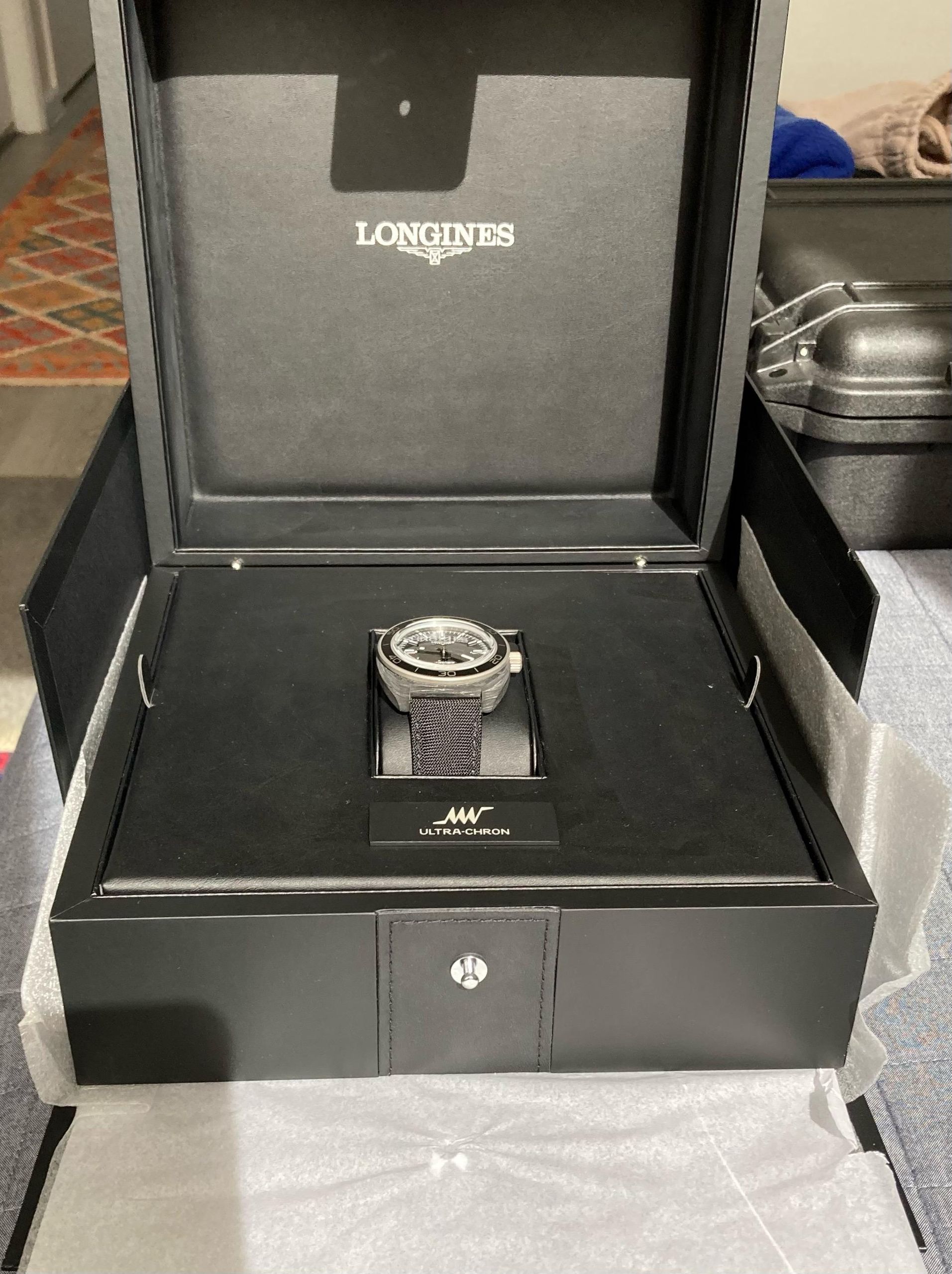 Longines Carbon Ultra-Chron 42mm | WatchCrunch