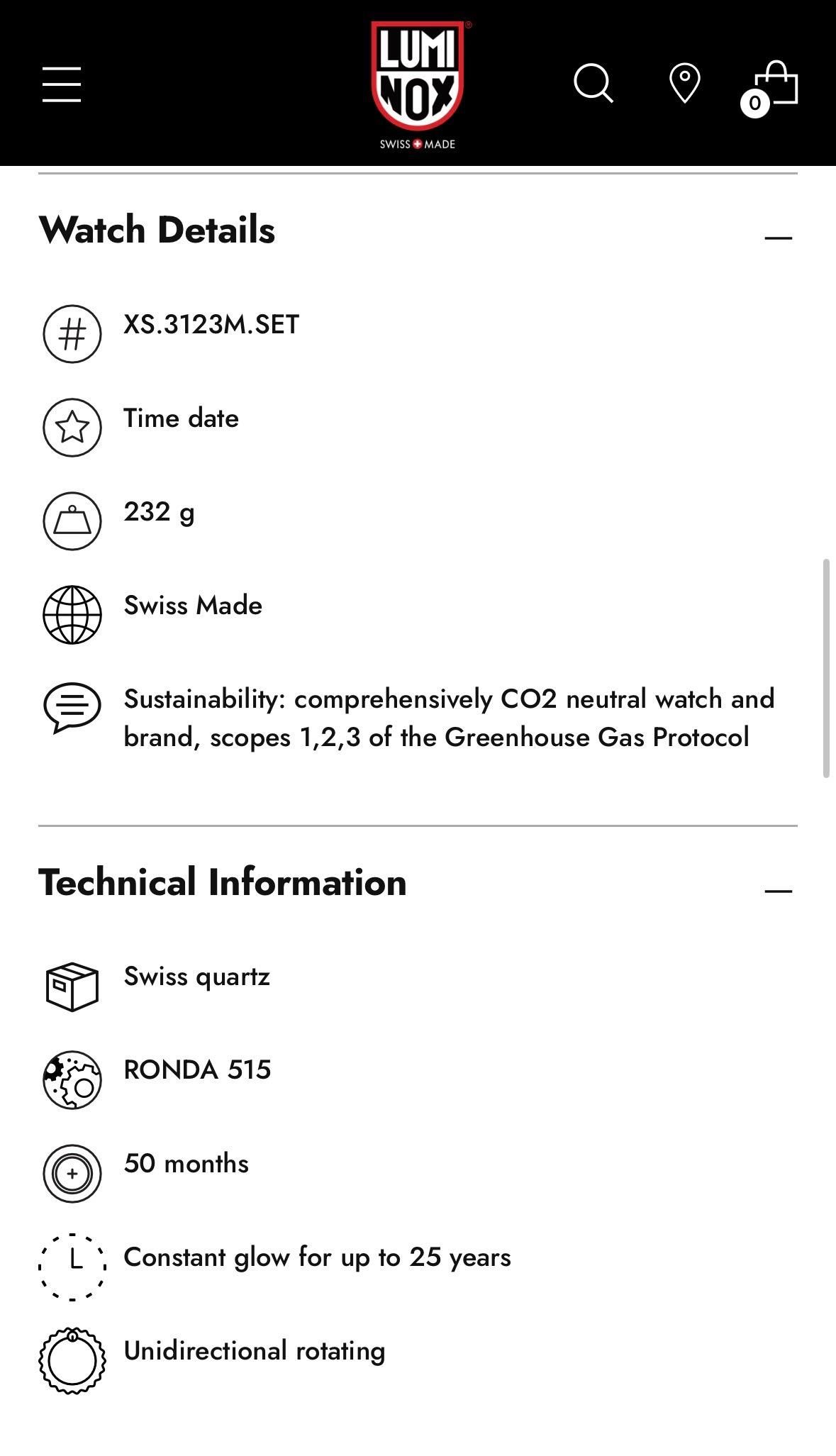 Pre-Owned Luminox Pacific Diver For Sale