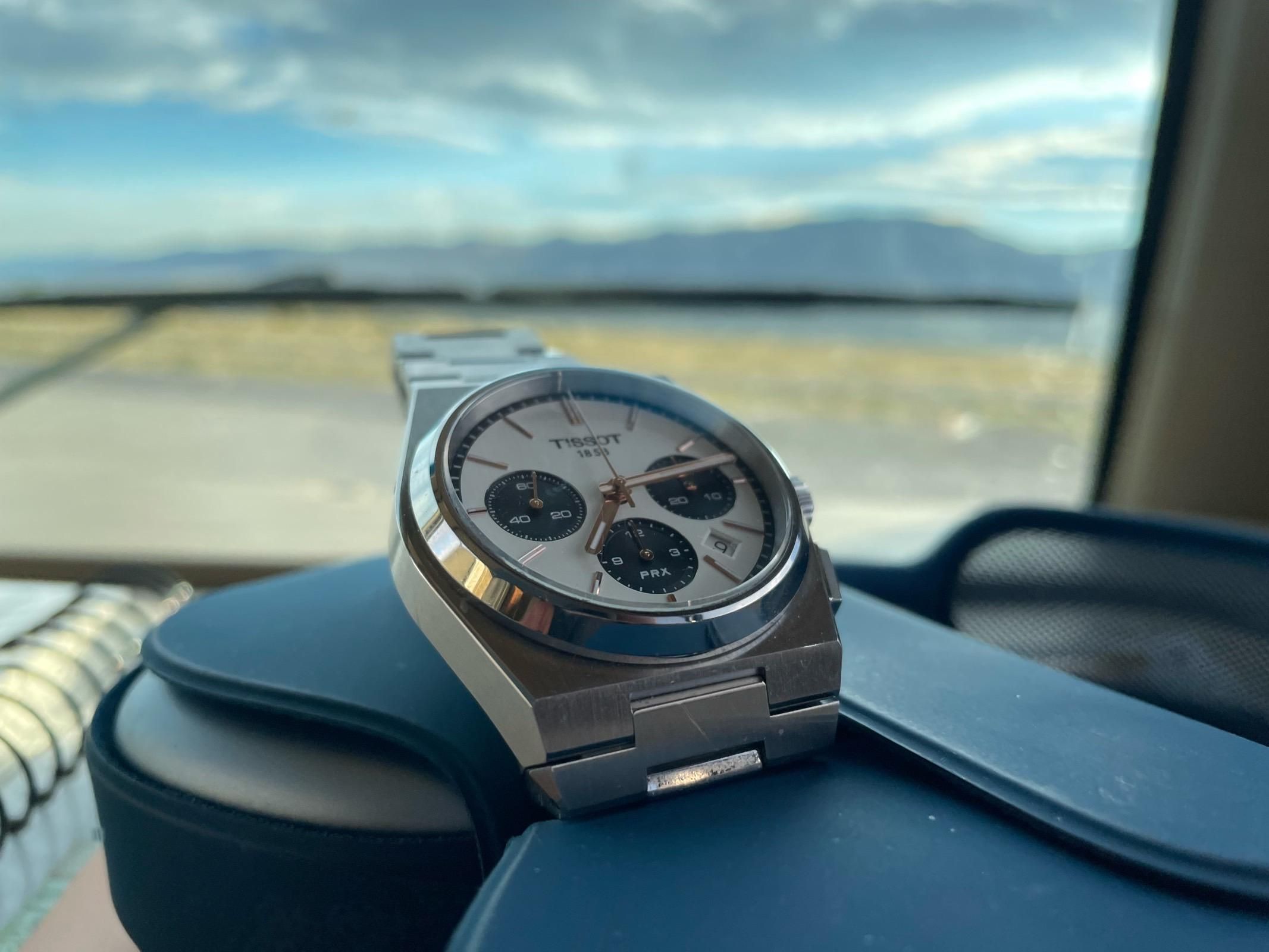 I think I prefer the dial on the quartz PRX. | WatchCrunch