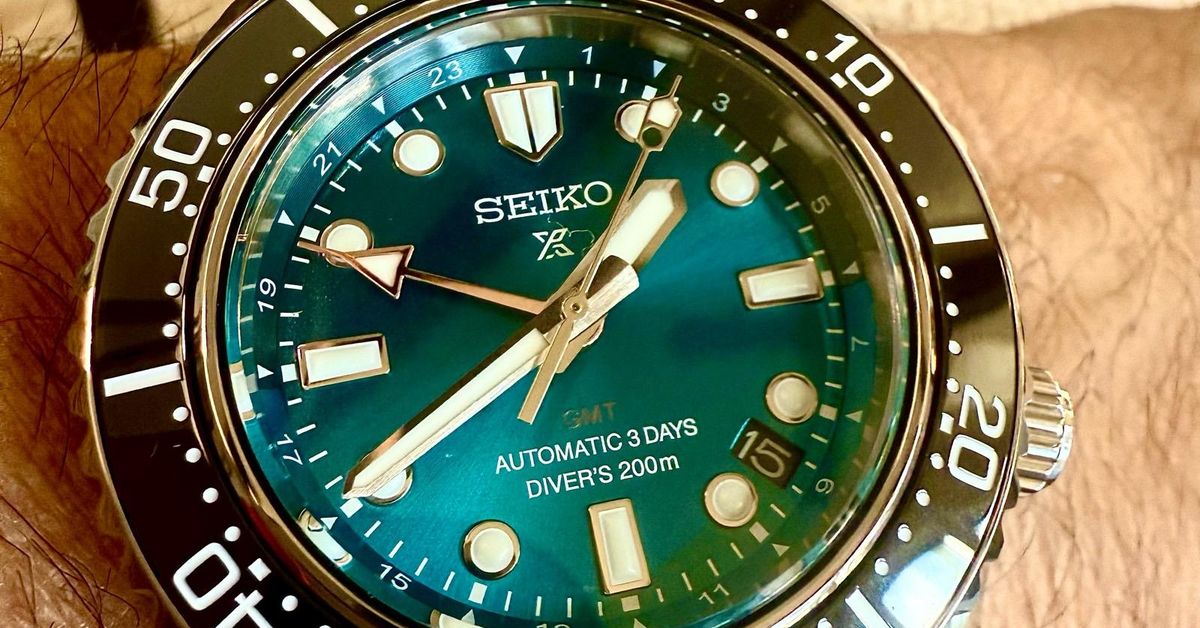 NWA! Seiko Prospex SPB475 GMT, US limited edition. This watch is 482 of ...