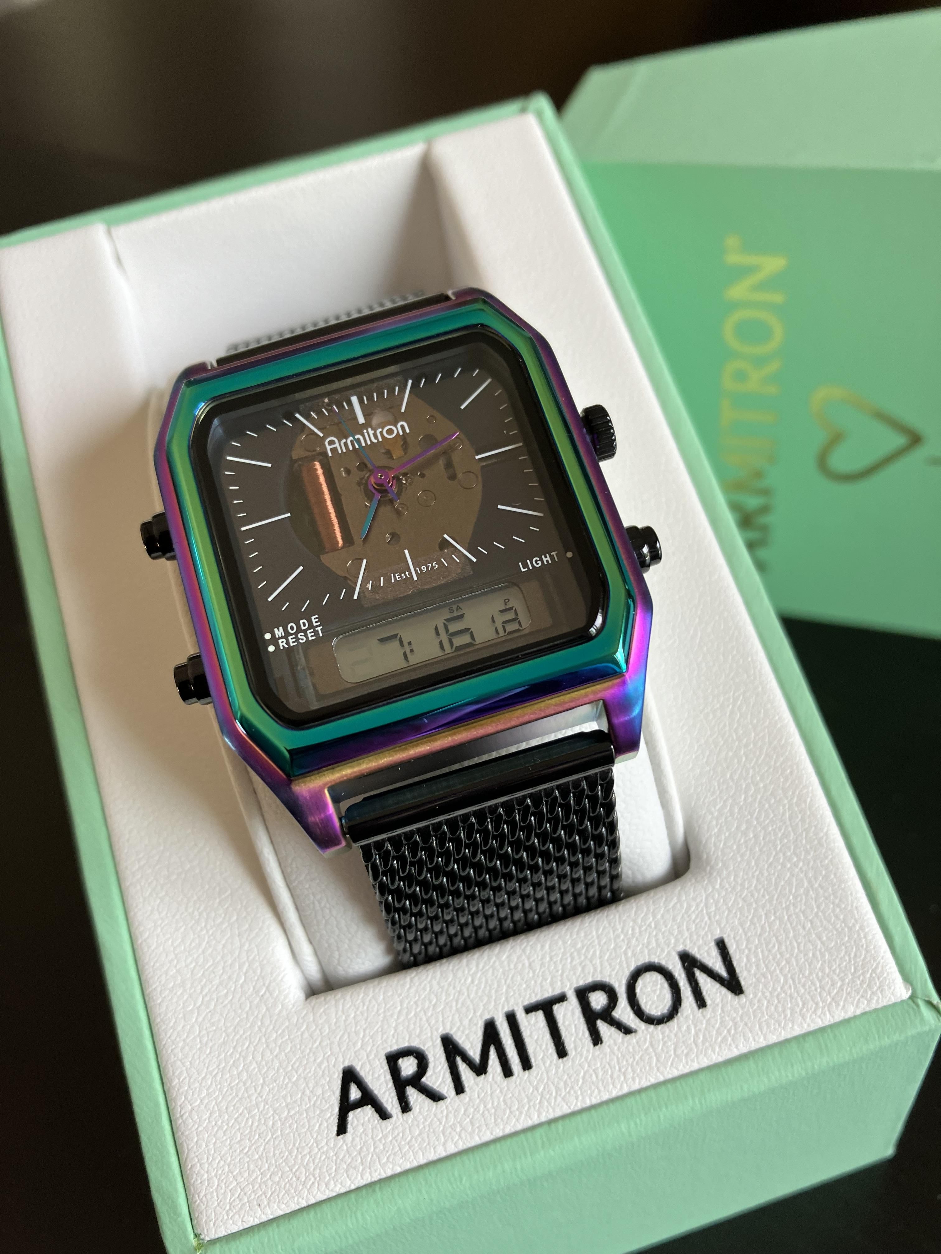 The Flashback — a new take on the Armitron Ridgemont | WatchCrunch