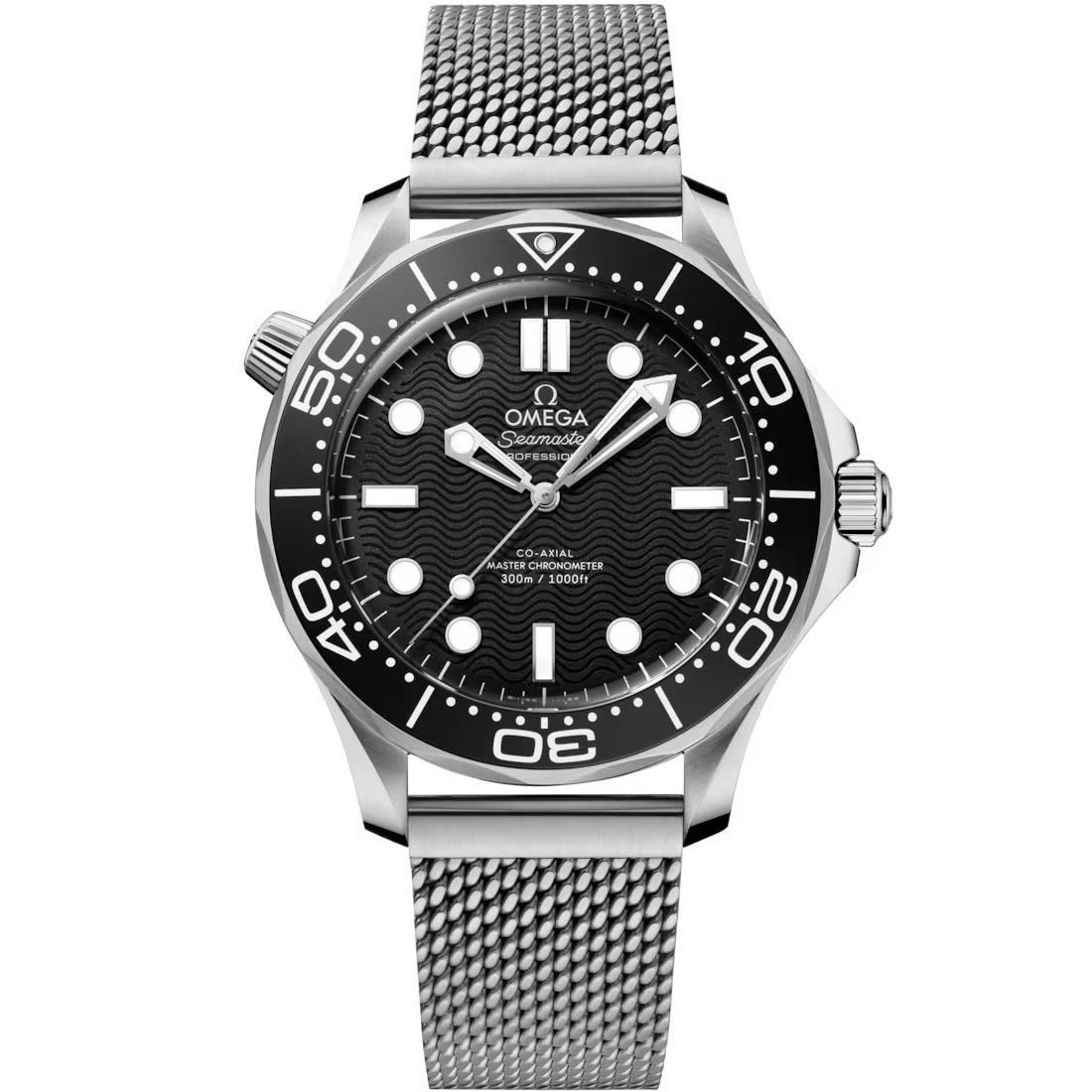Comfort of the Milanese Bracelet on the Omega Seamaster Diver 300M ...