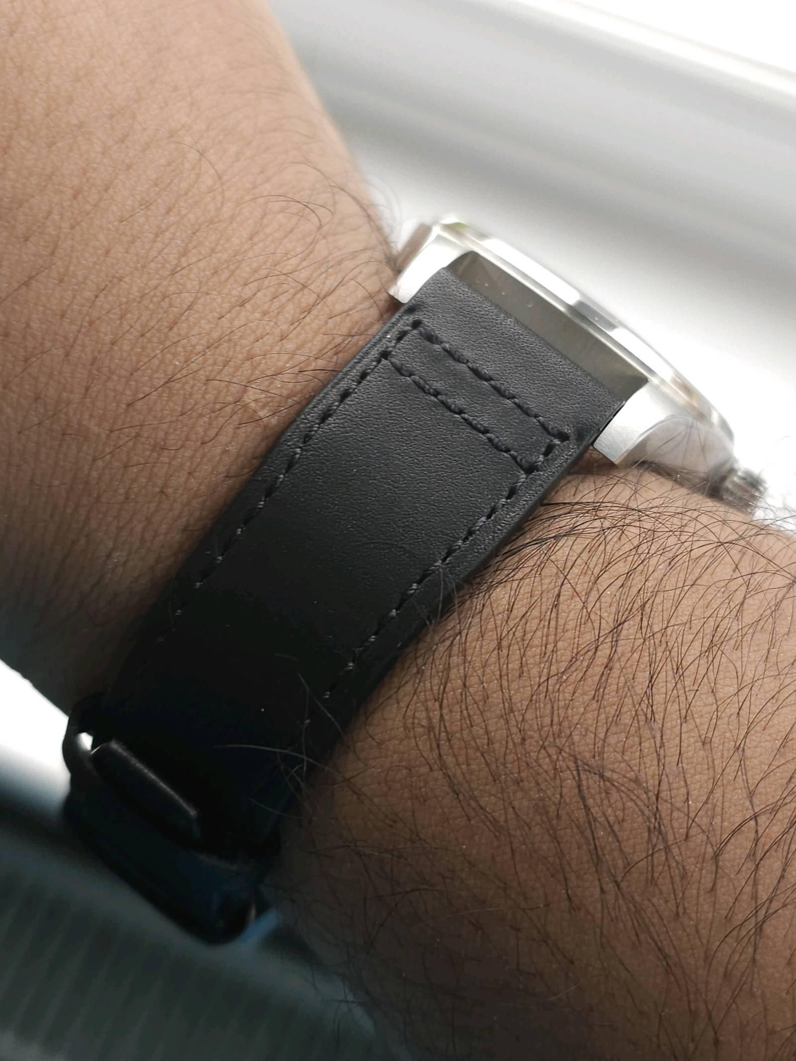 EaseX calf leather on the IWC XX | WatchCrunch