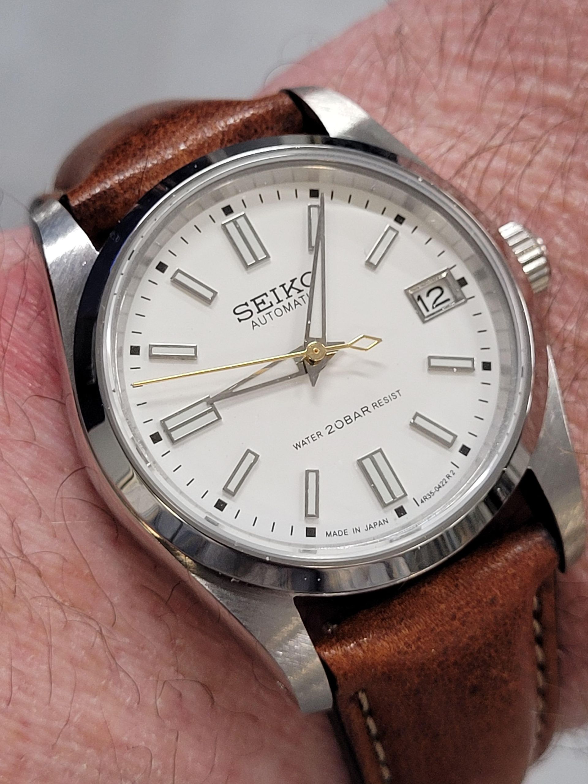 White Seiko Mod | WatchCrunch