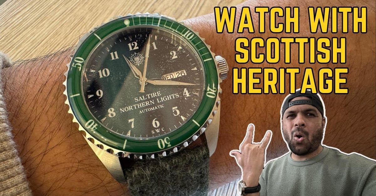 The Saltire Northern Lights - Scotland Watch Company | WatchCrunch