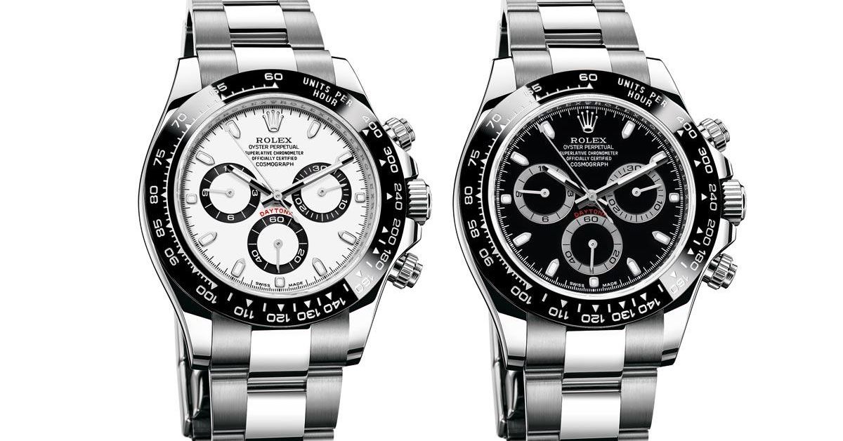 Only 2 color options for a steel Daytona?! What color would you like to ...