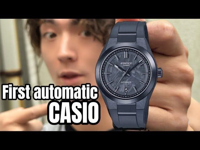 Casio's first mechanical - world first unboxing and review hands on ...