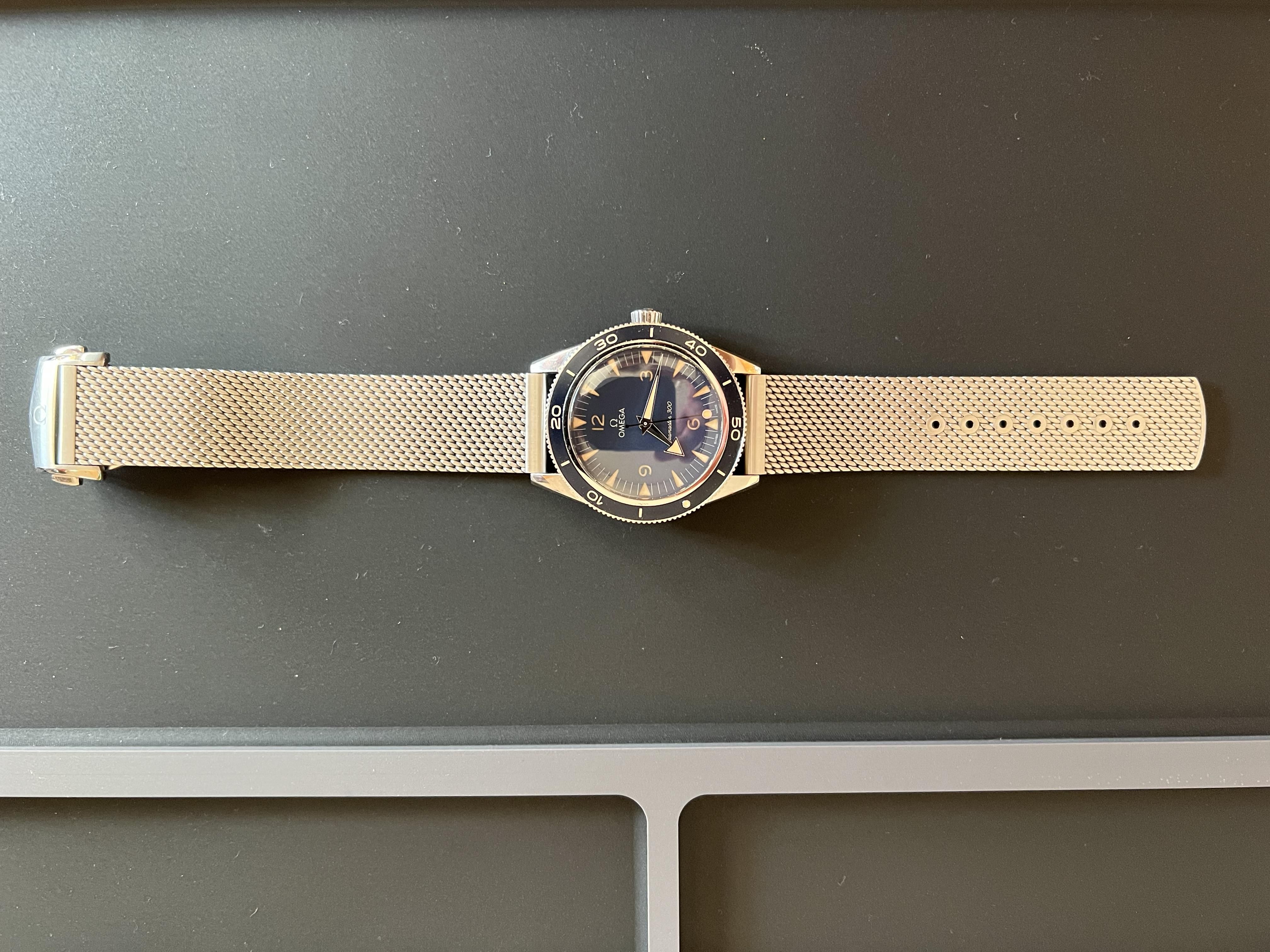 Omega mesh bracelet sizing? | WatchCrunch