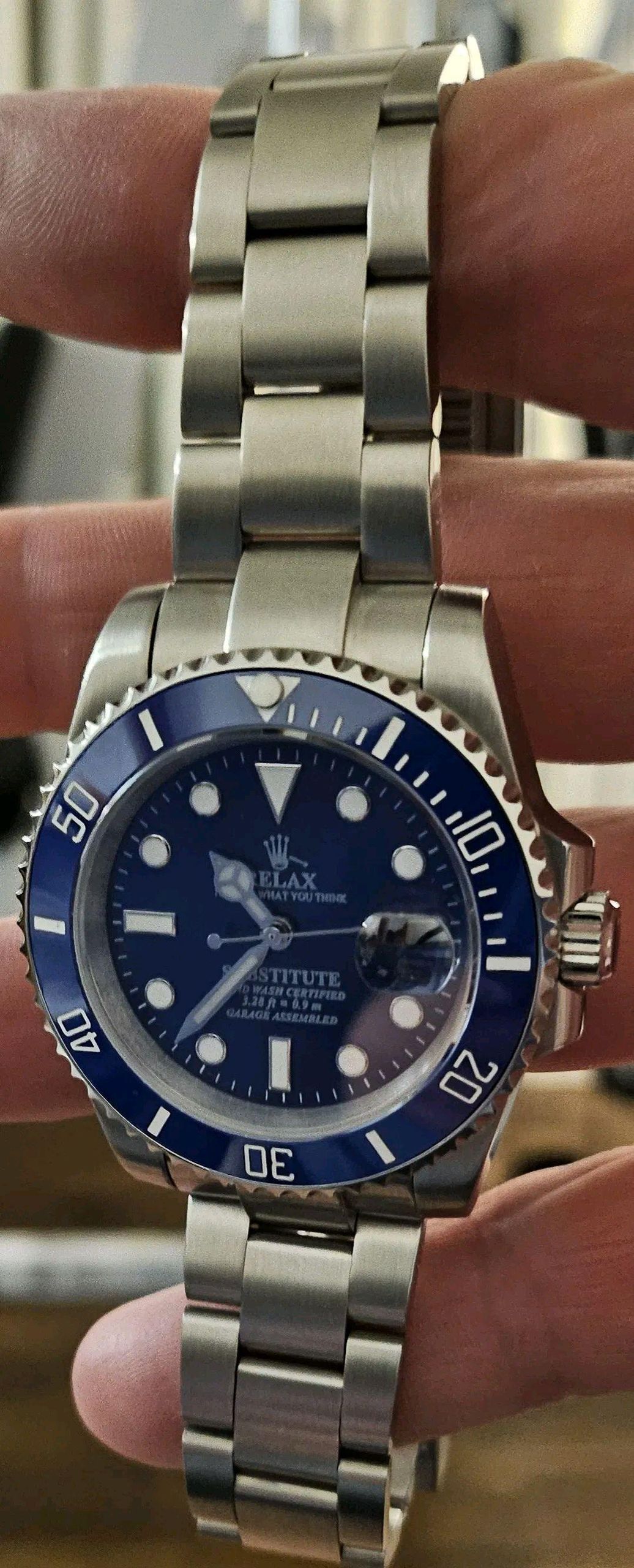 "Relax" watches poke fun of fake Rolex watches | WatchCrunch