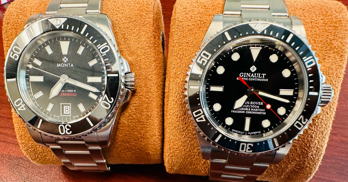 Monta Ocean King V3 vs Ginault Ocean Rover 2.5 | WatchCrunch
