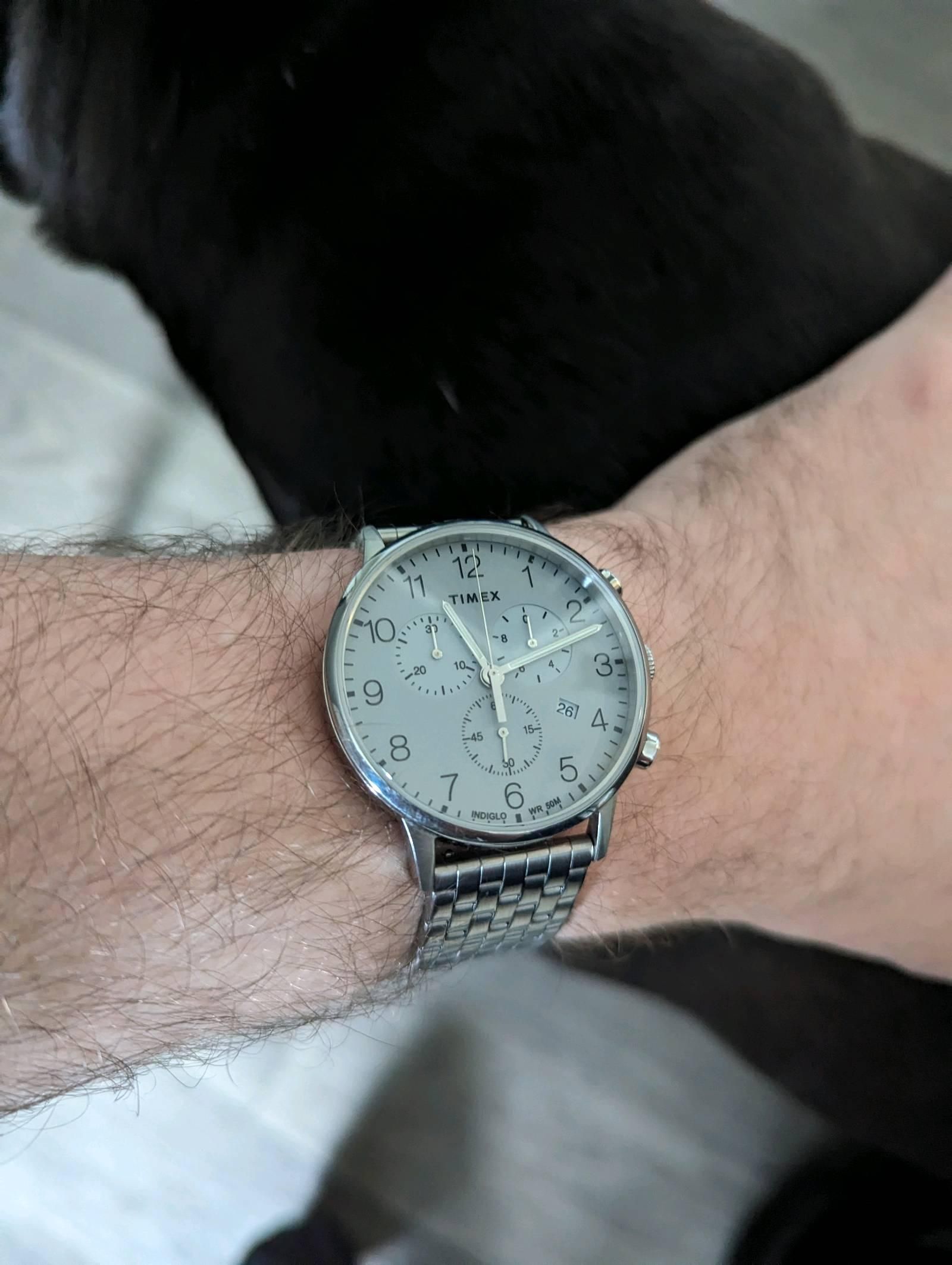 Timex Waterbury Classic Chronograph | WatchCrunch