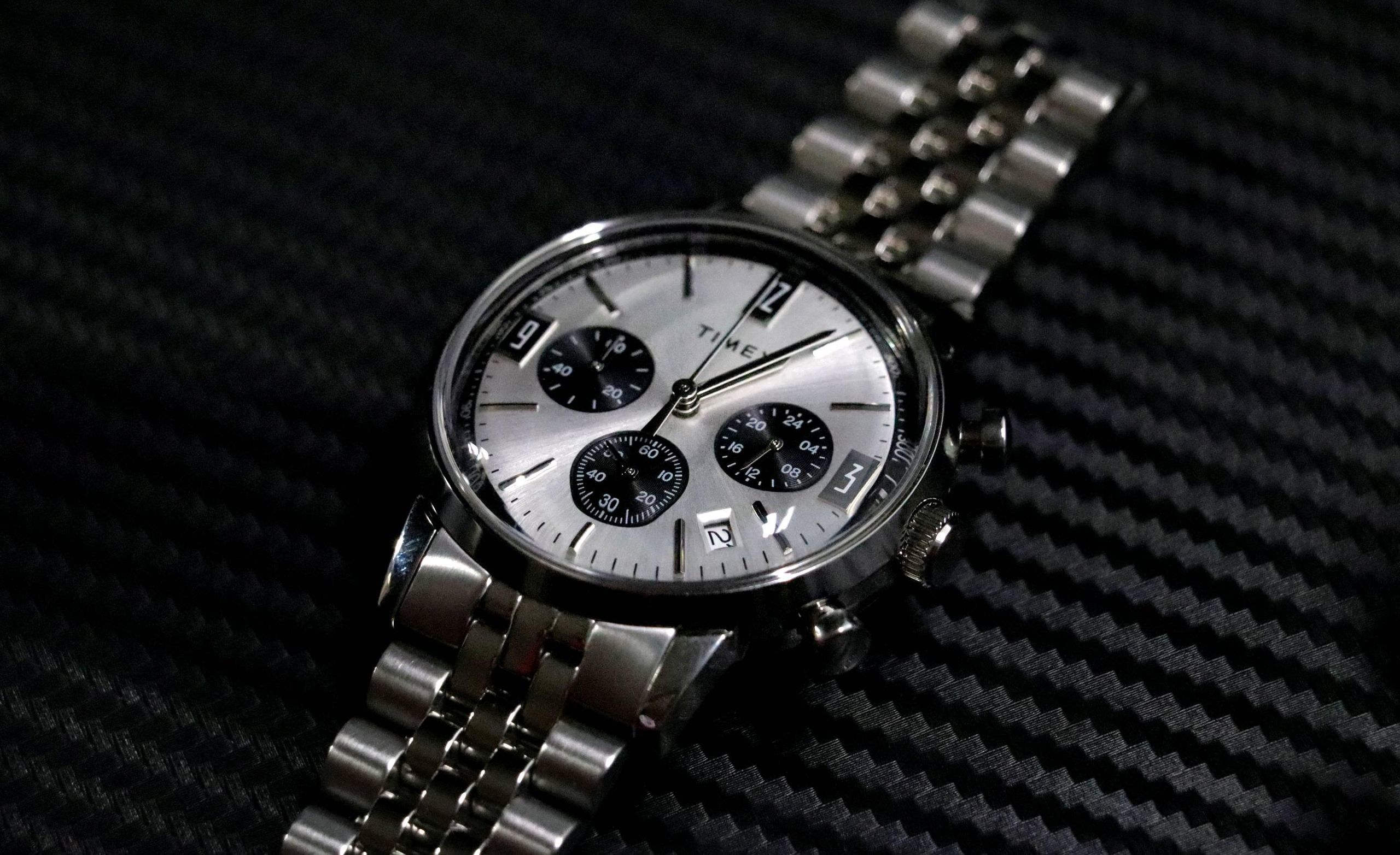 Timex Marlin Panda Chronograph | WatchCrunch