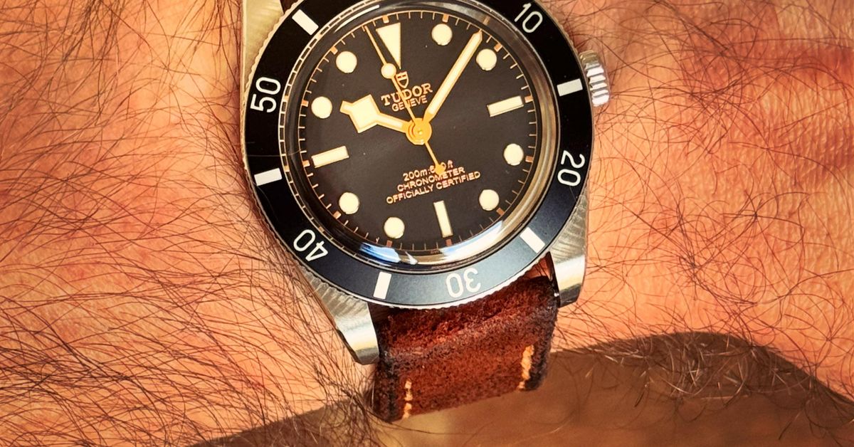 Black Bay 54 on Leather - Does it work? | WatchCrunch