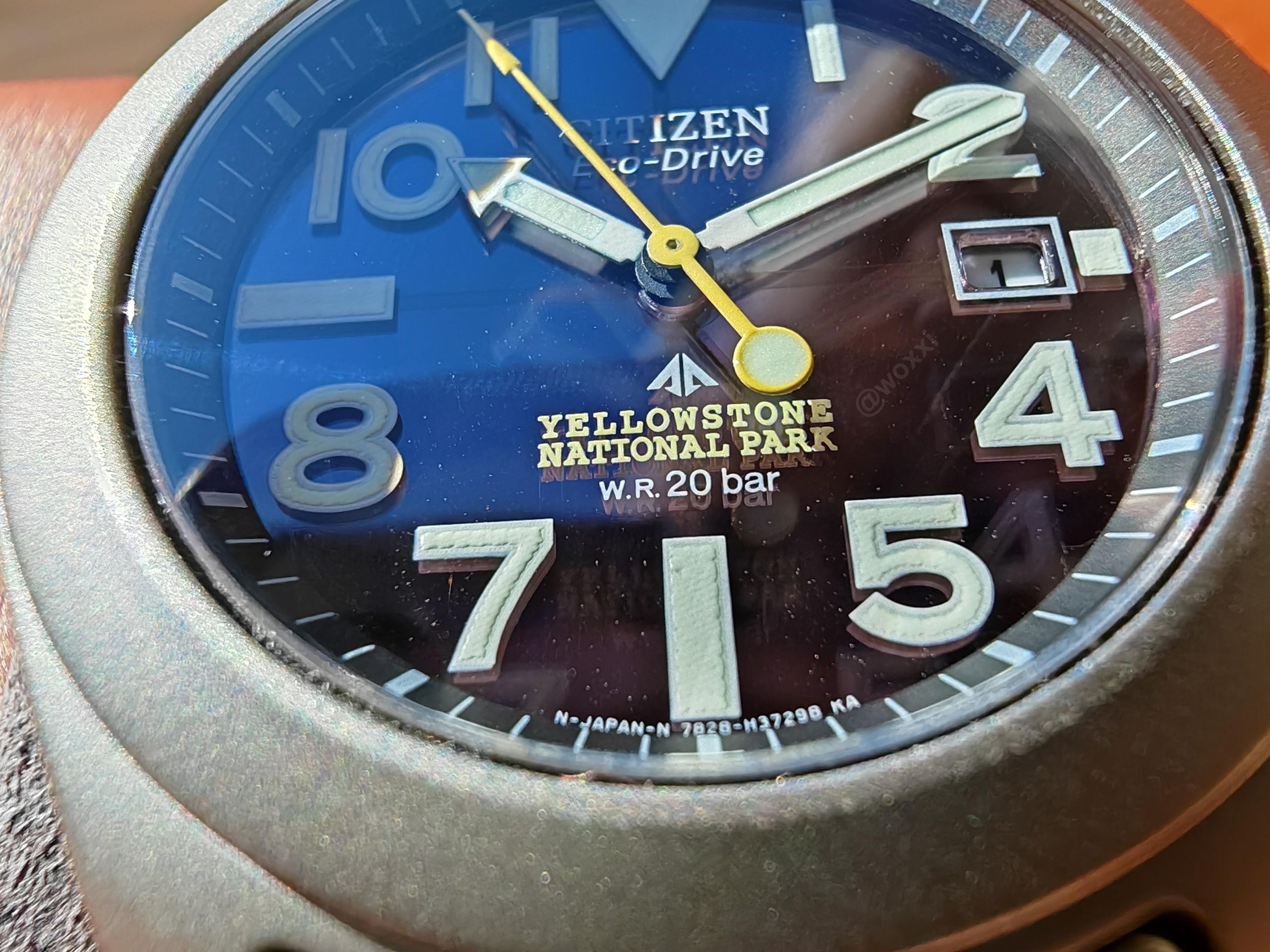 Citizen Promaster Tough "Ray Mears" : Yellowstone National Park ...